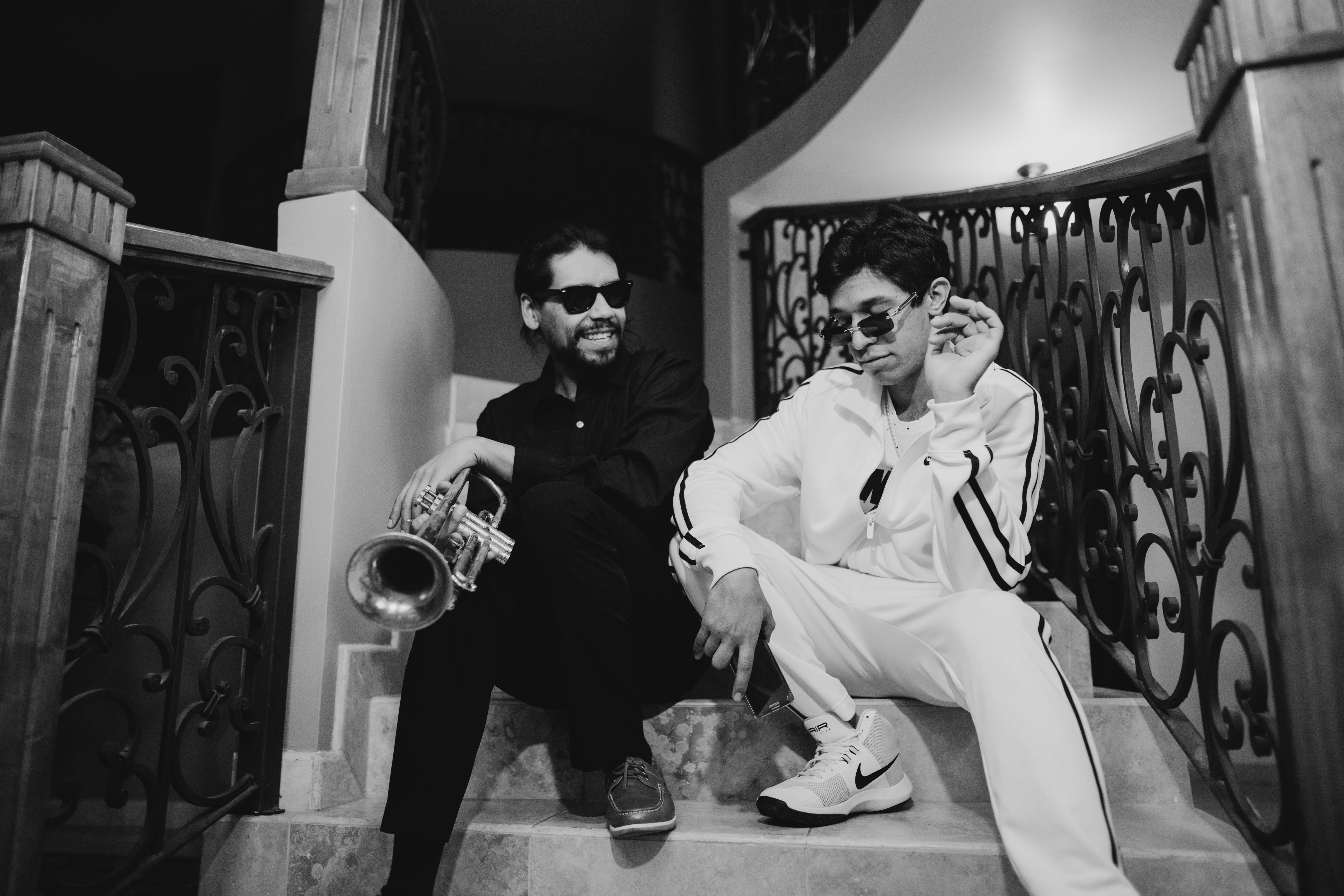 Side View of Punk Man with Mohawk on Black Background · Free Stock Photo