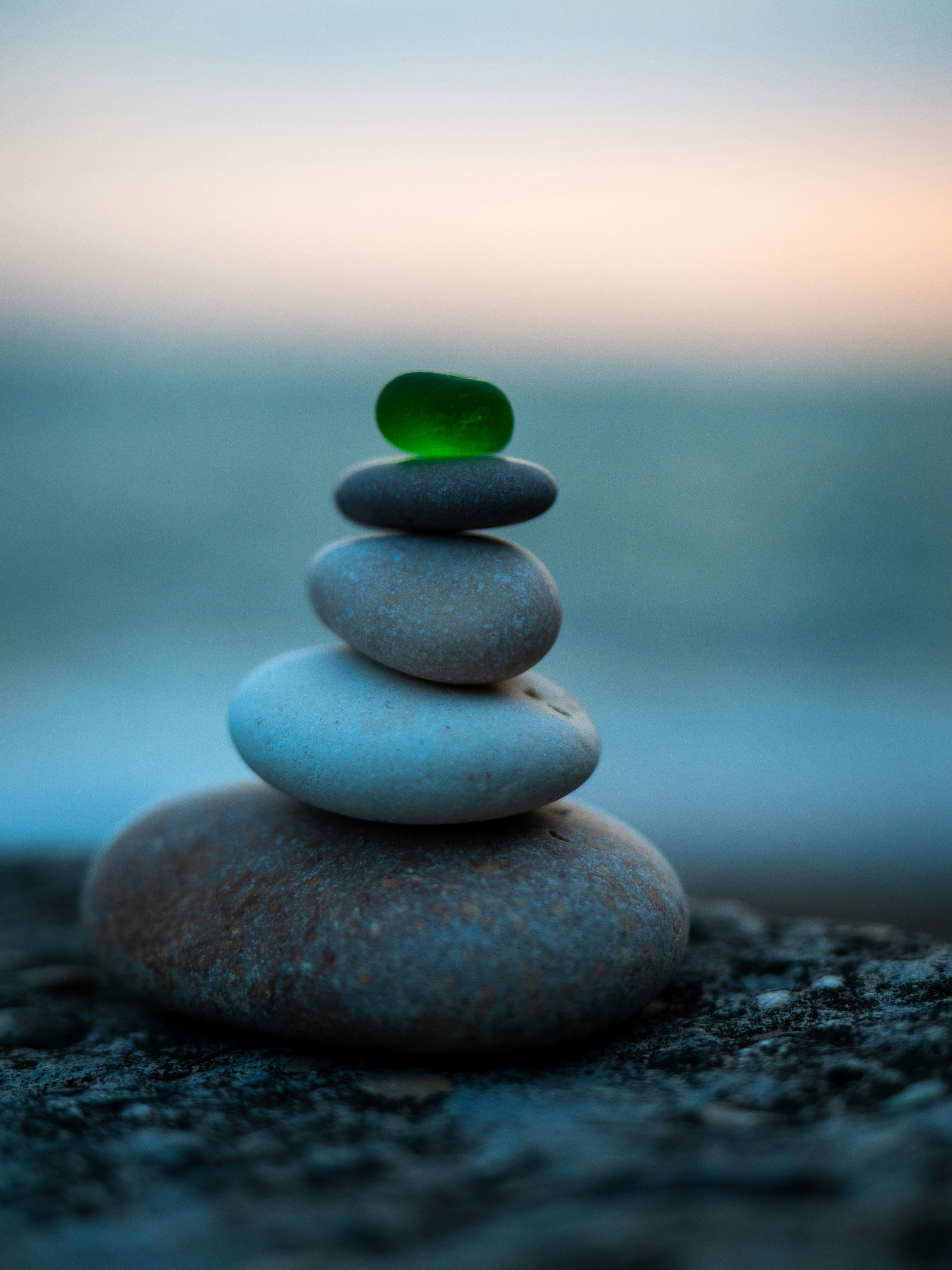 Selective Focus Photography of Balanced Rocks · Free Stock Photo
