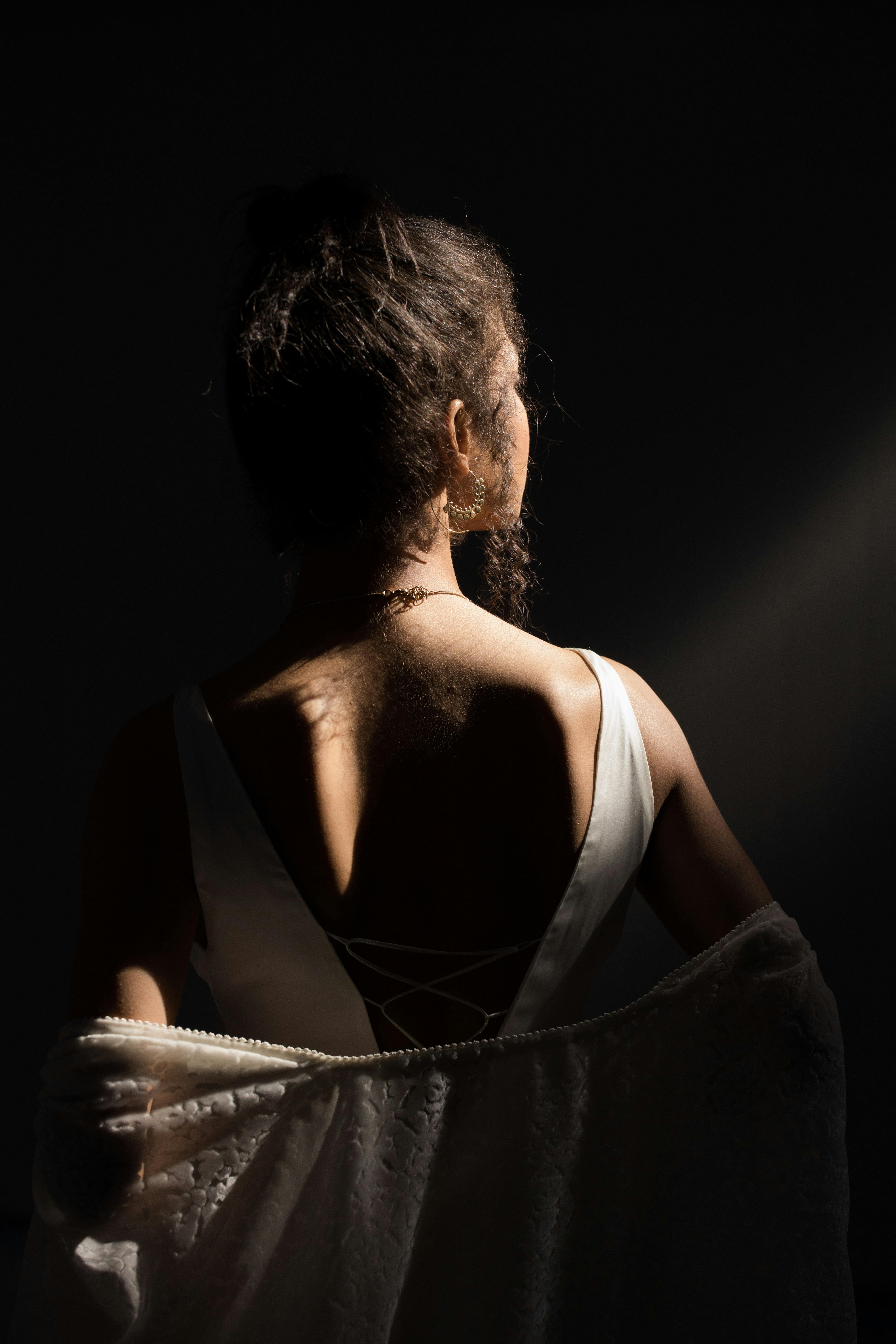 Photo of a Shirtless Girl · Free Stock Photo