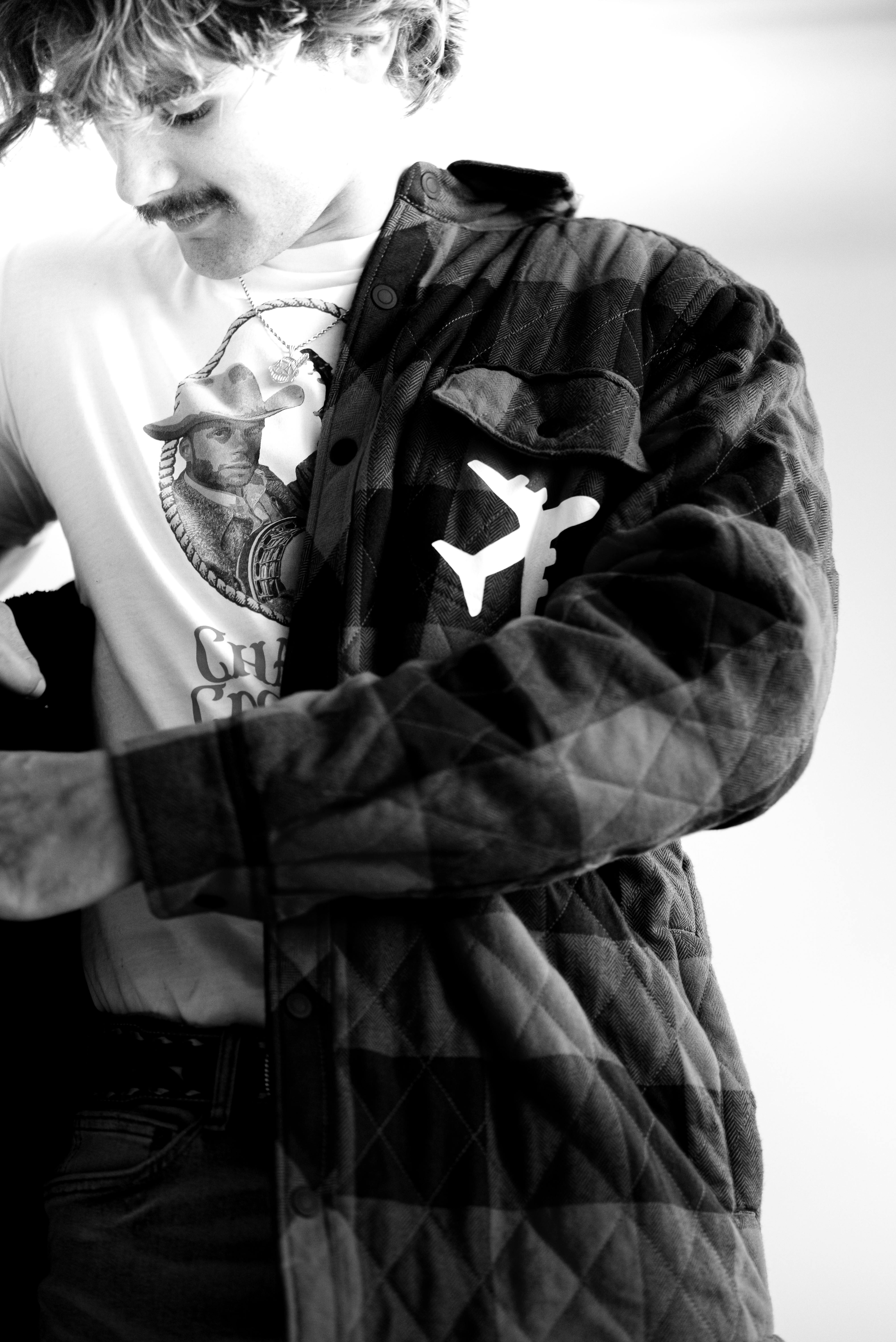 Grayscale Photo of Man Feeling Pensive · Free Stock Photo