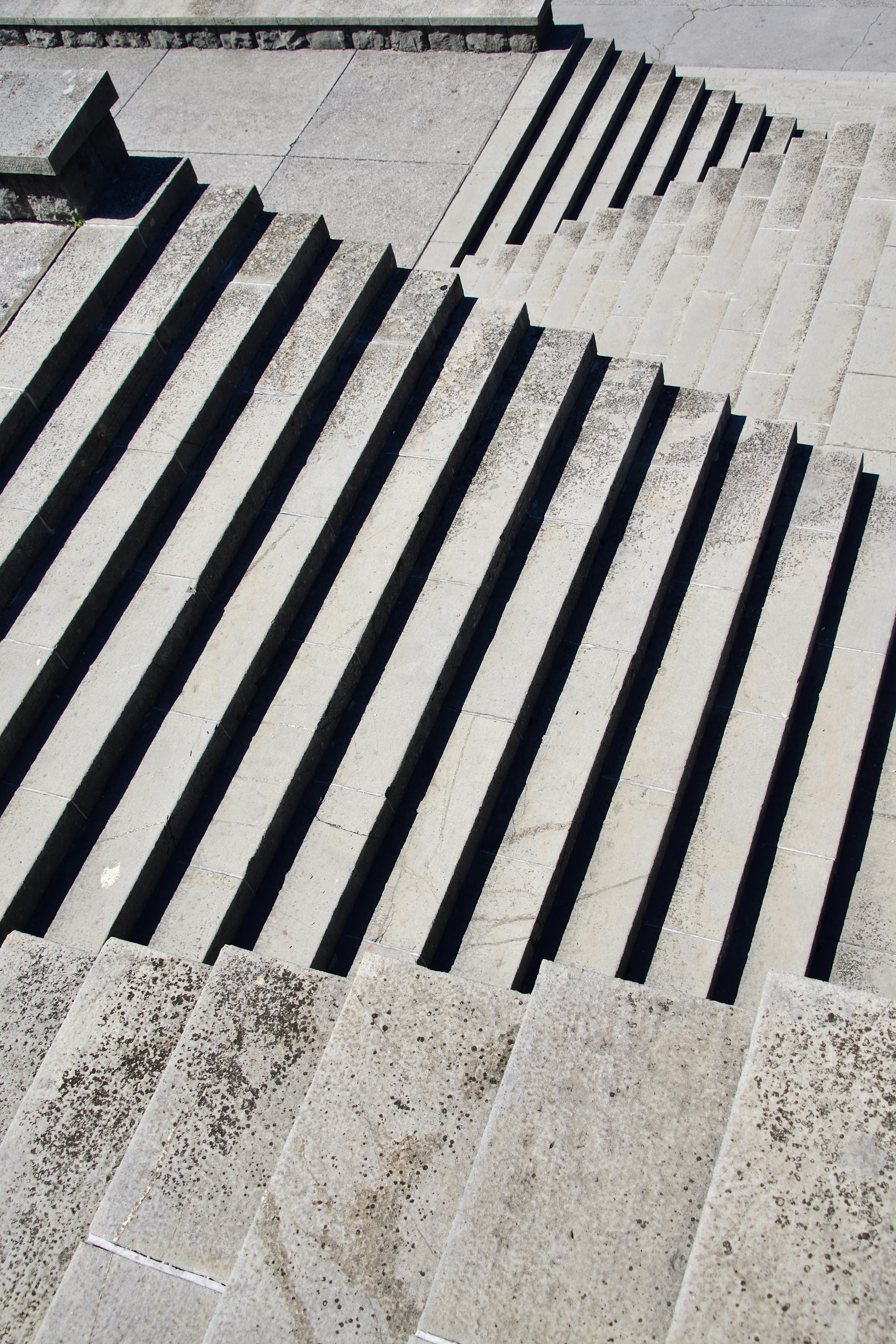 Flights of Concrete Staircases · Free Stock Photo