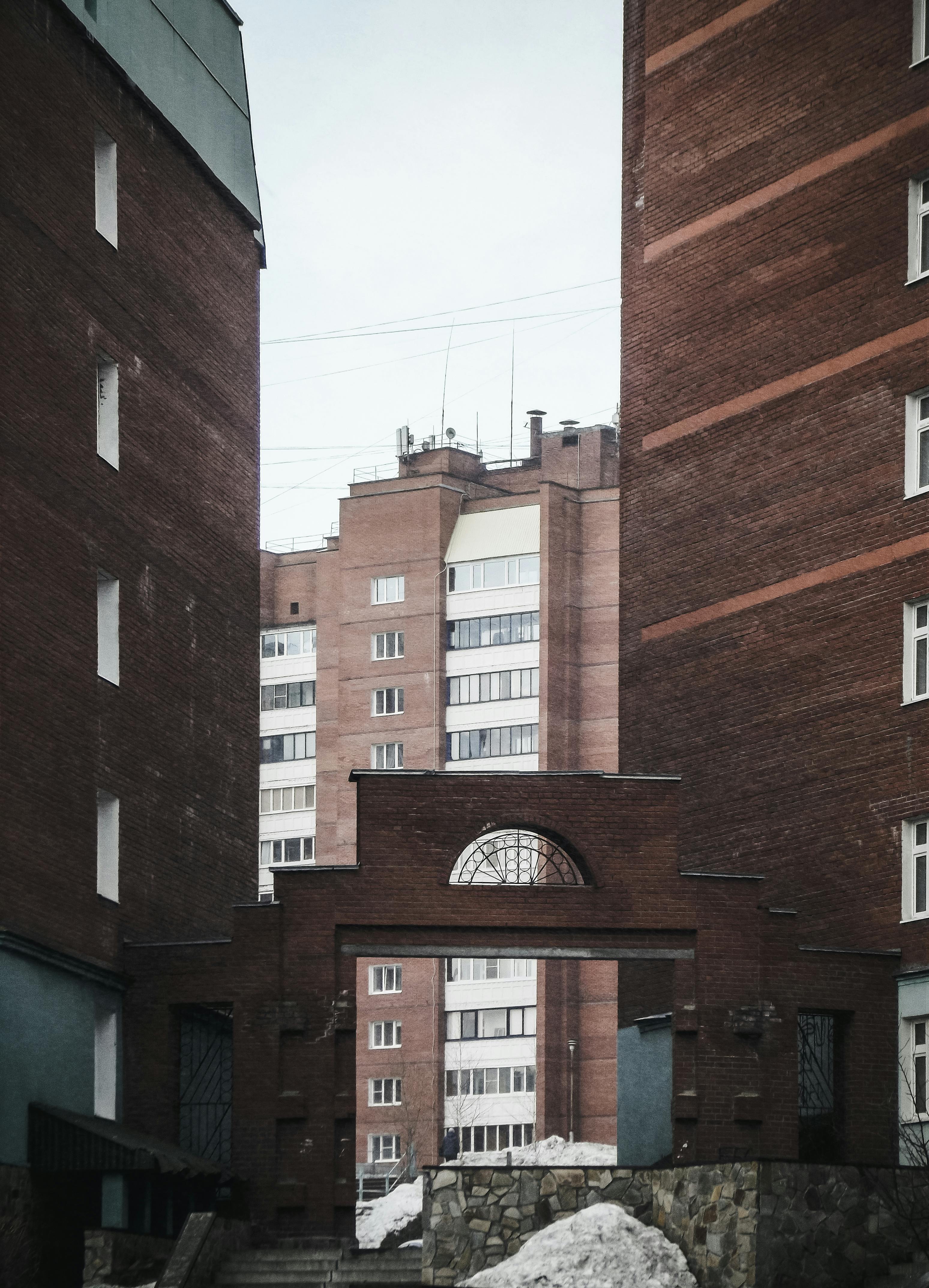 Orange Building · Free Stock Photo
