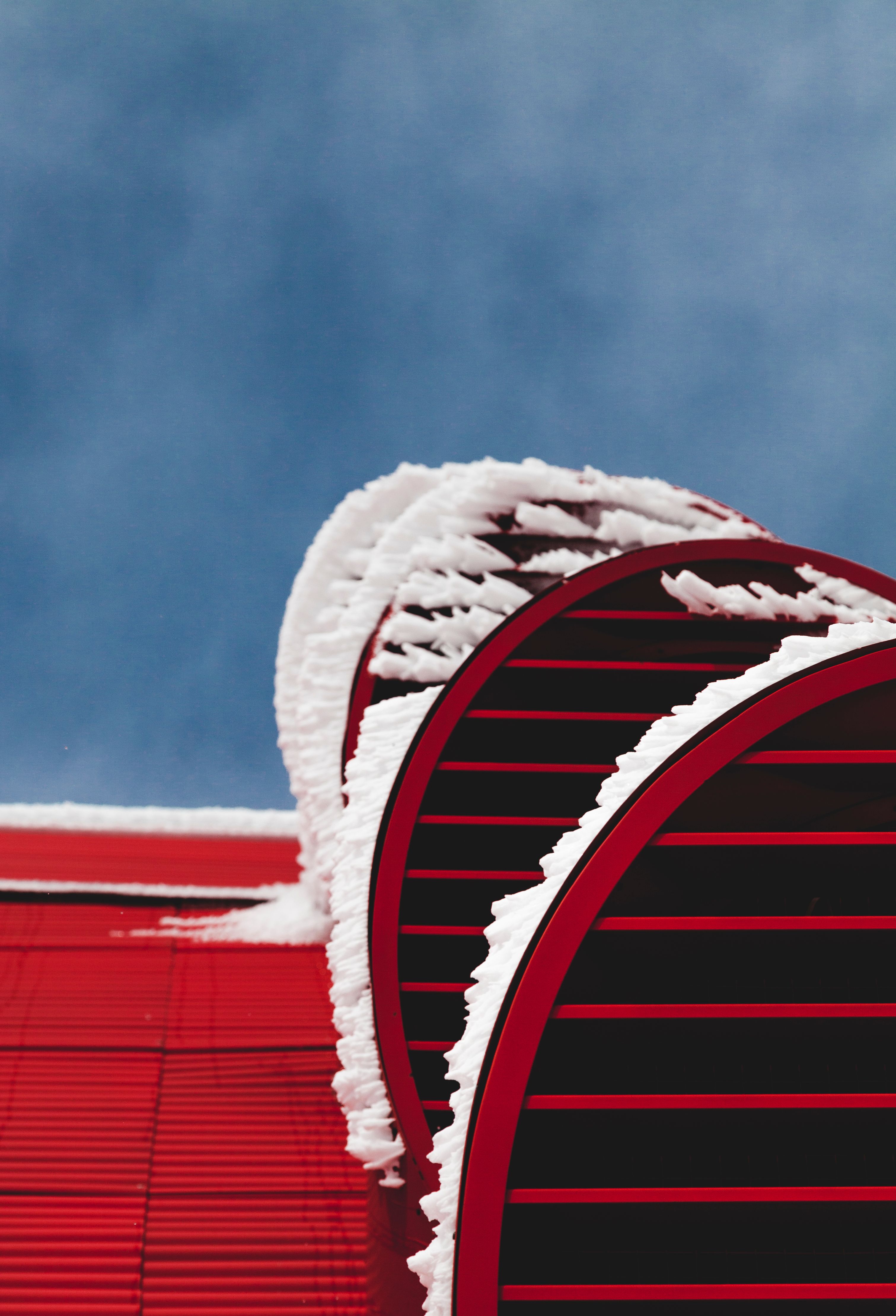 Red and White Building · Free Stock Photo