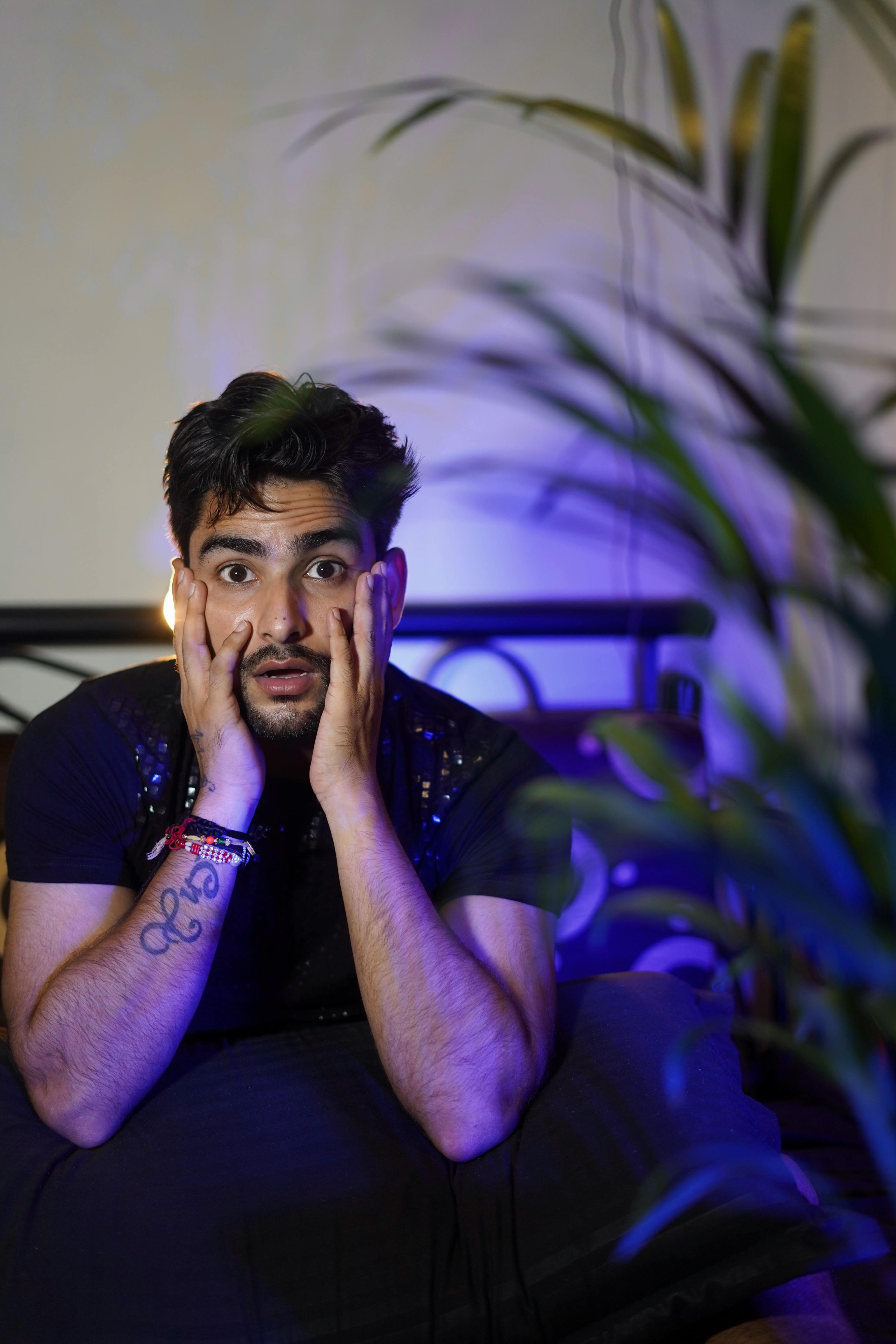 Man Wearing Black Fitted Cap · Free Stock Photo