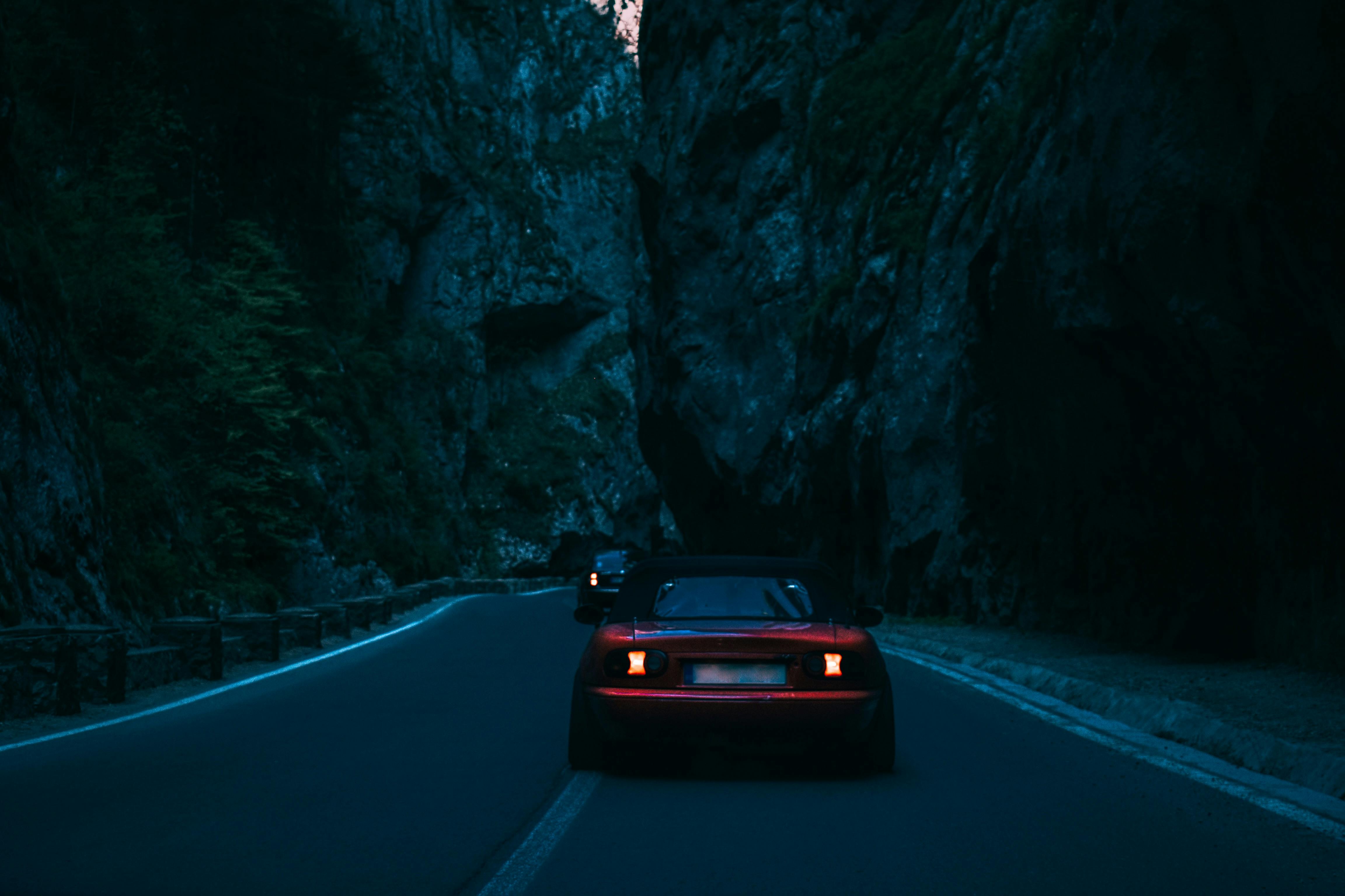 A Car on Road · Free Stock Photo