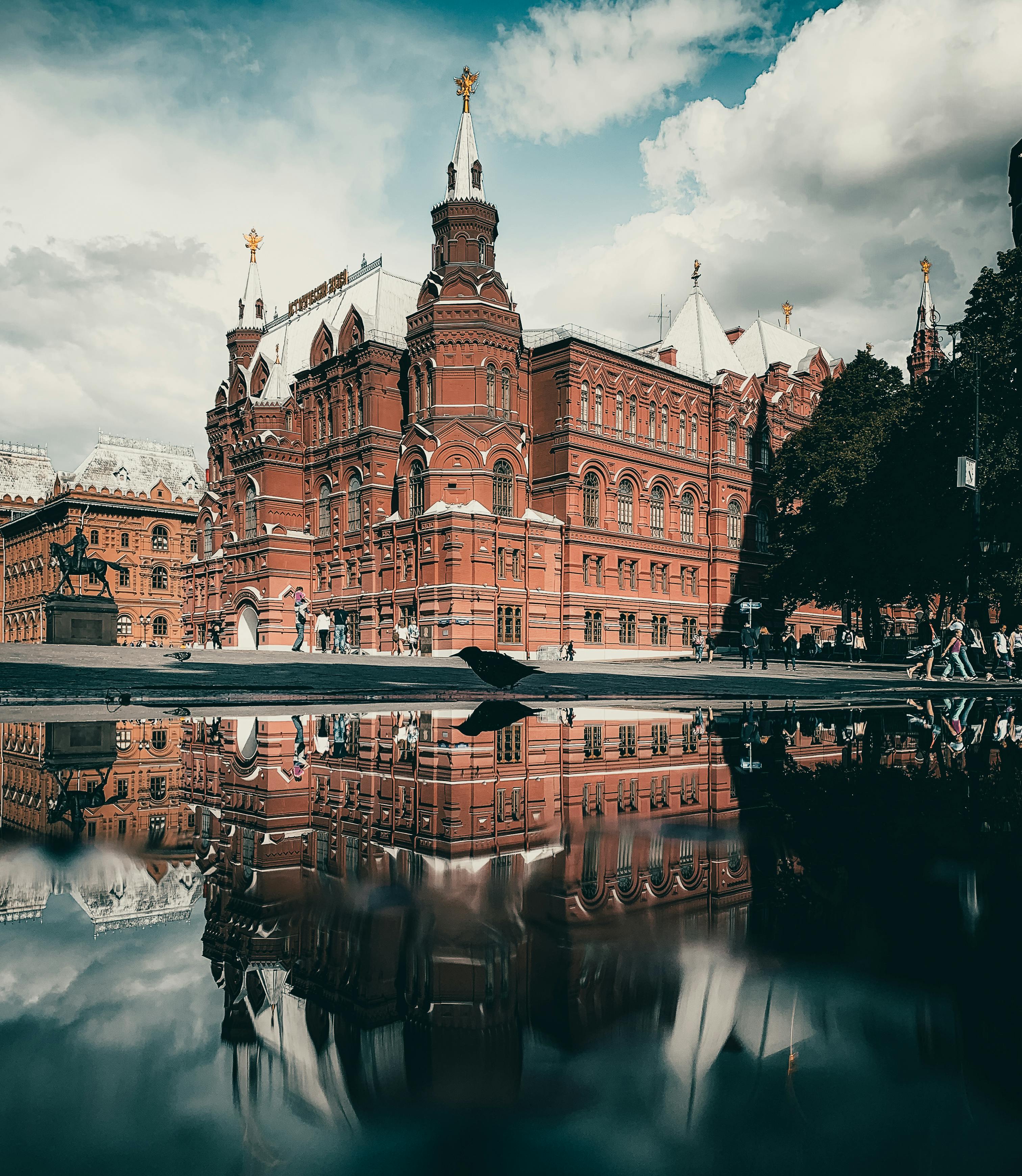 Low Angle Shot of the State Historical Museum in Russia · Free Stock Photo