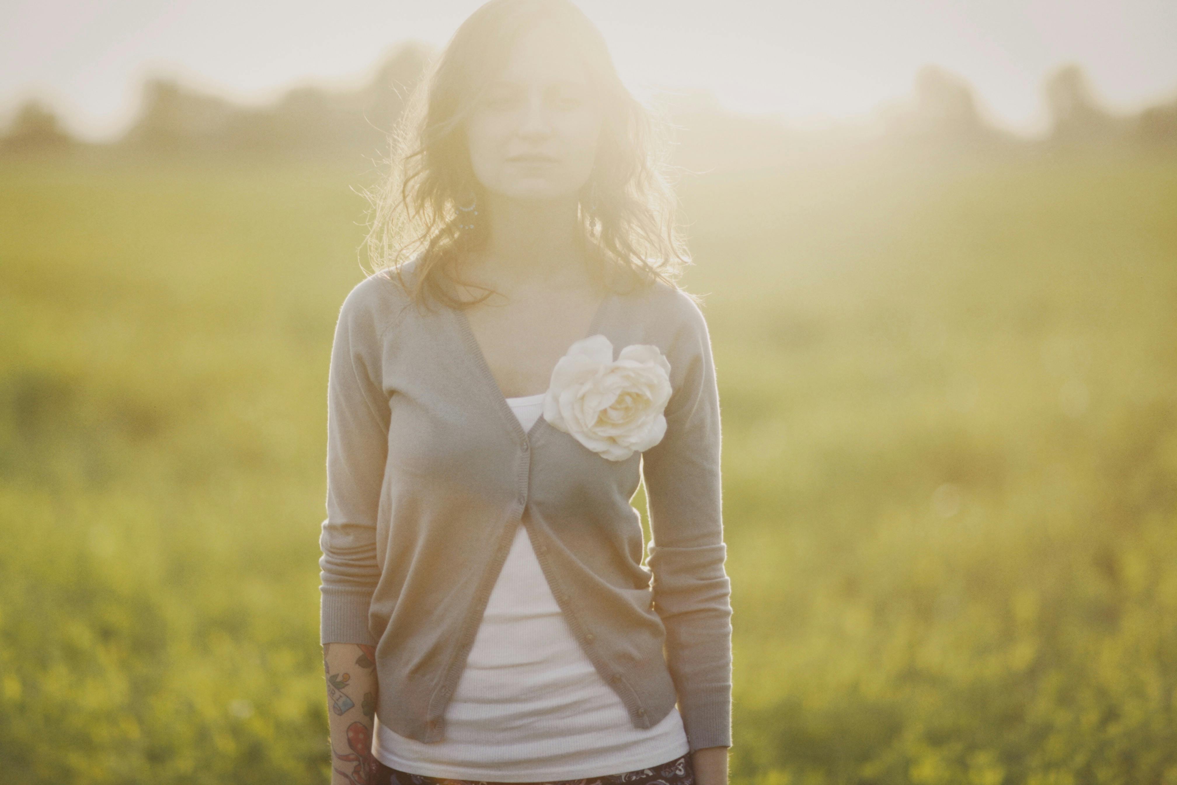 Back View Photography of Woman in Long Sleeve Shirt · Free Stock Photo