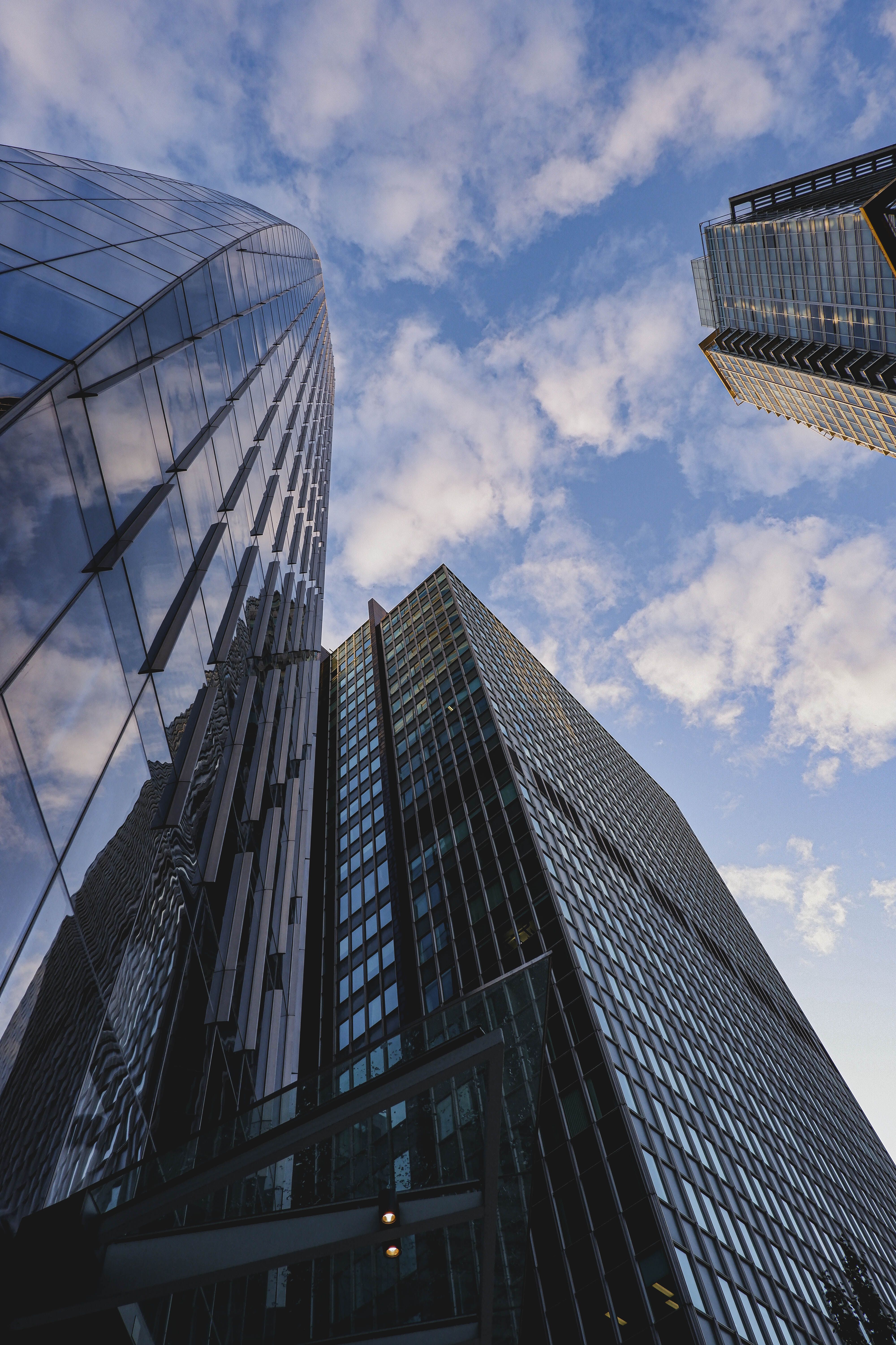Low Angle Shot of Buildings · Free Stock Photo