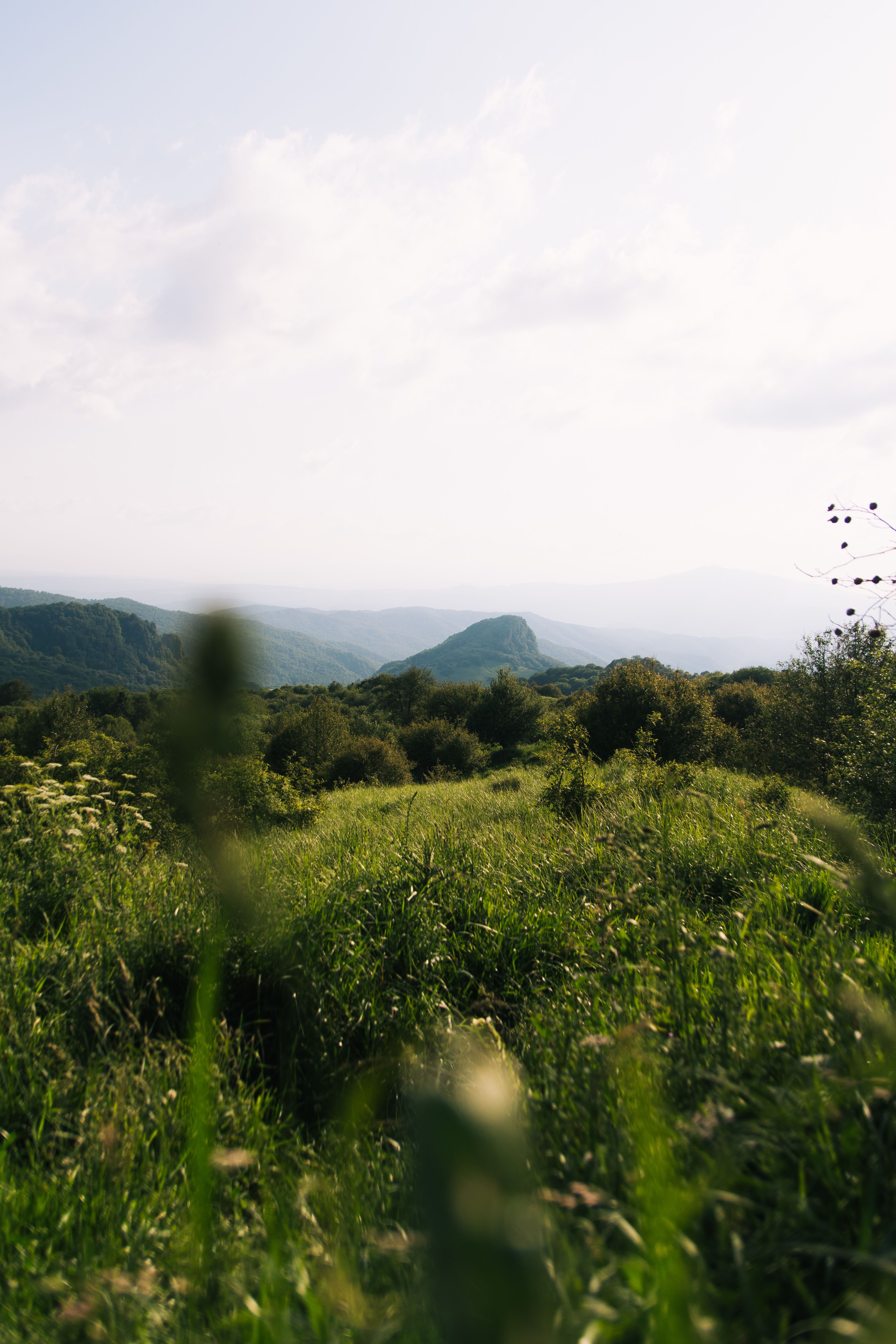 Green Hills in Mountains Landscape · Free Stock Photo