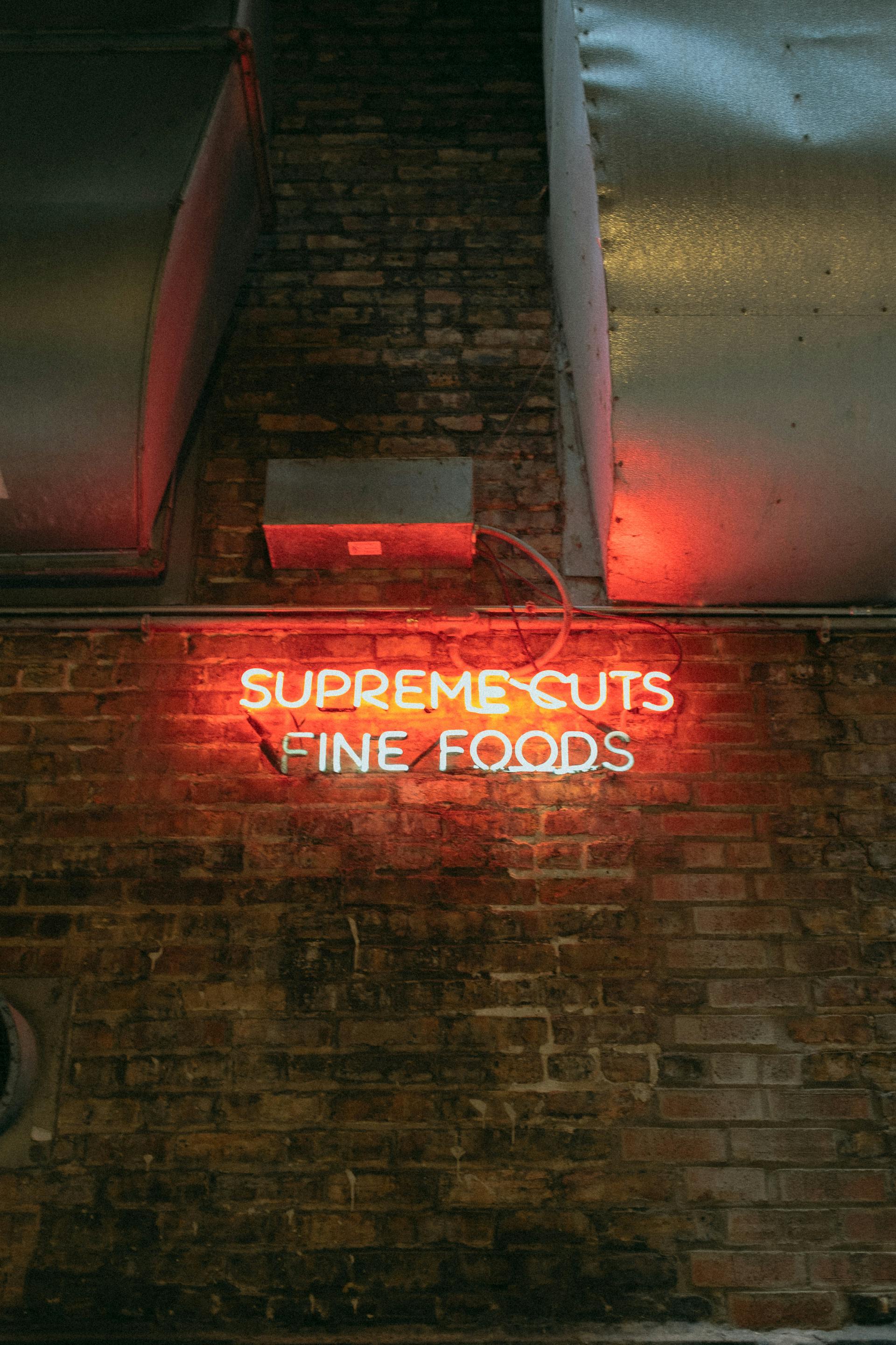 Illuminated Text Signage · Free Stock Photo