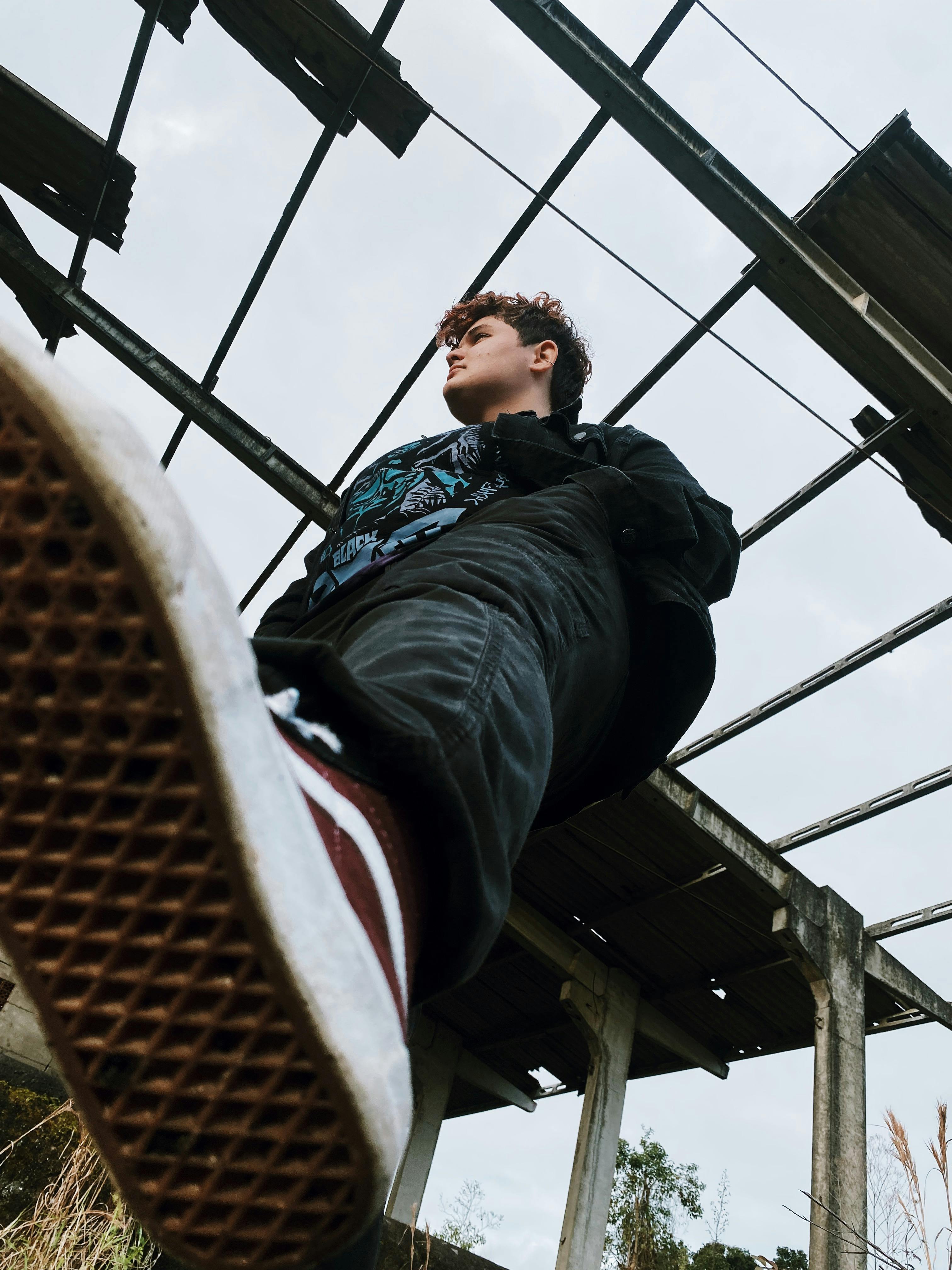 Low Angle Shot of a Man · Free Stock Photo