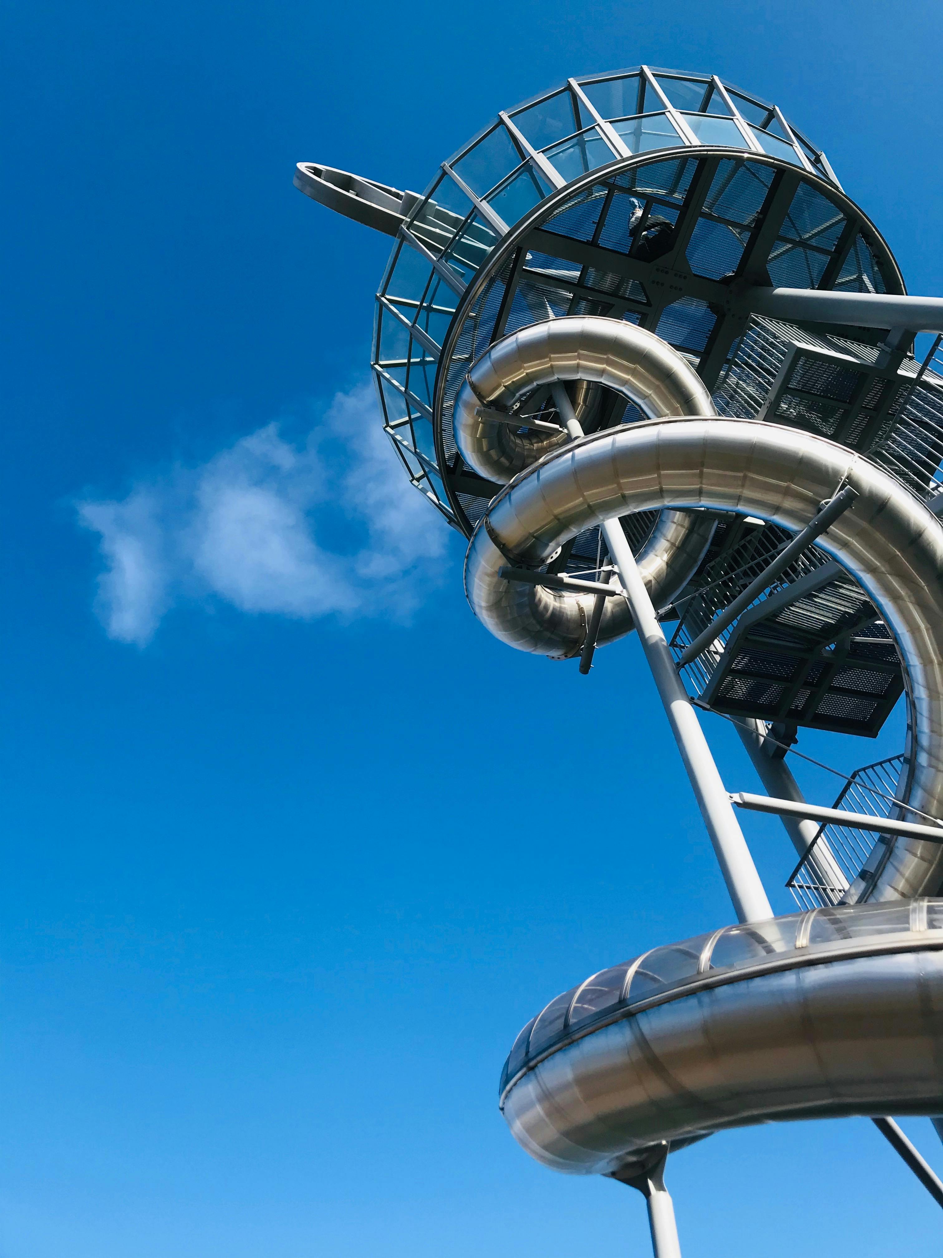 Aventura Slide Tower in Amusement Park · Free Stock Photo