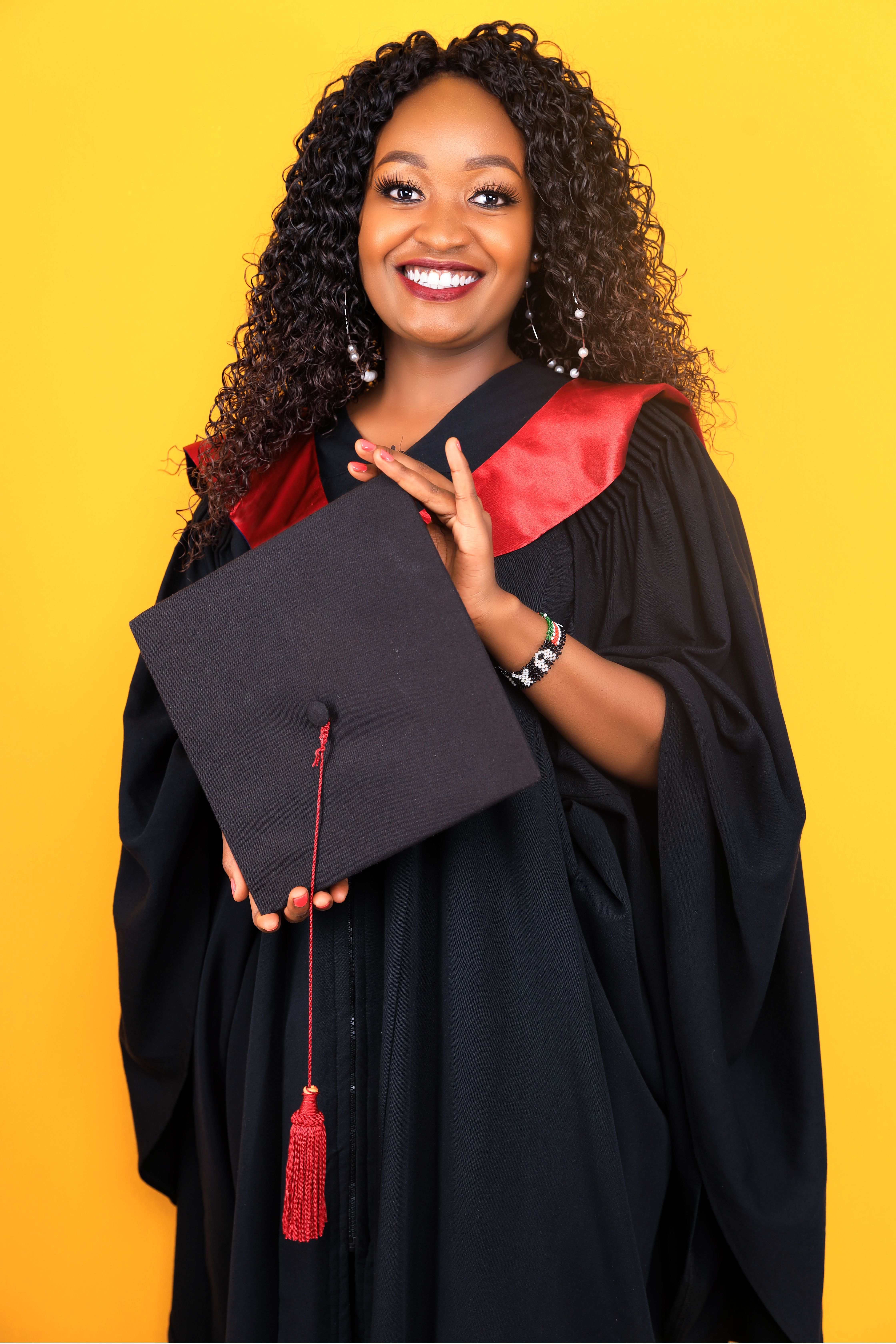 A Woman in Black Academic Dress · Free Stock Photo