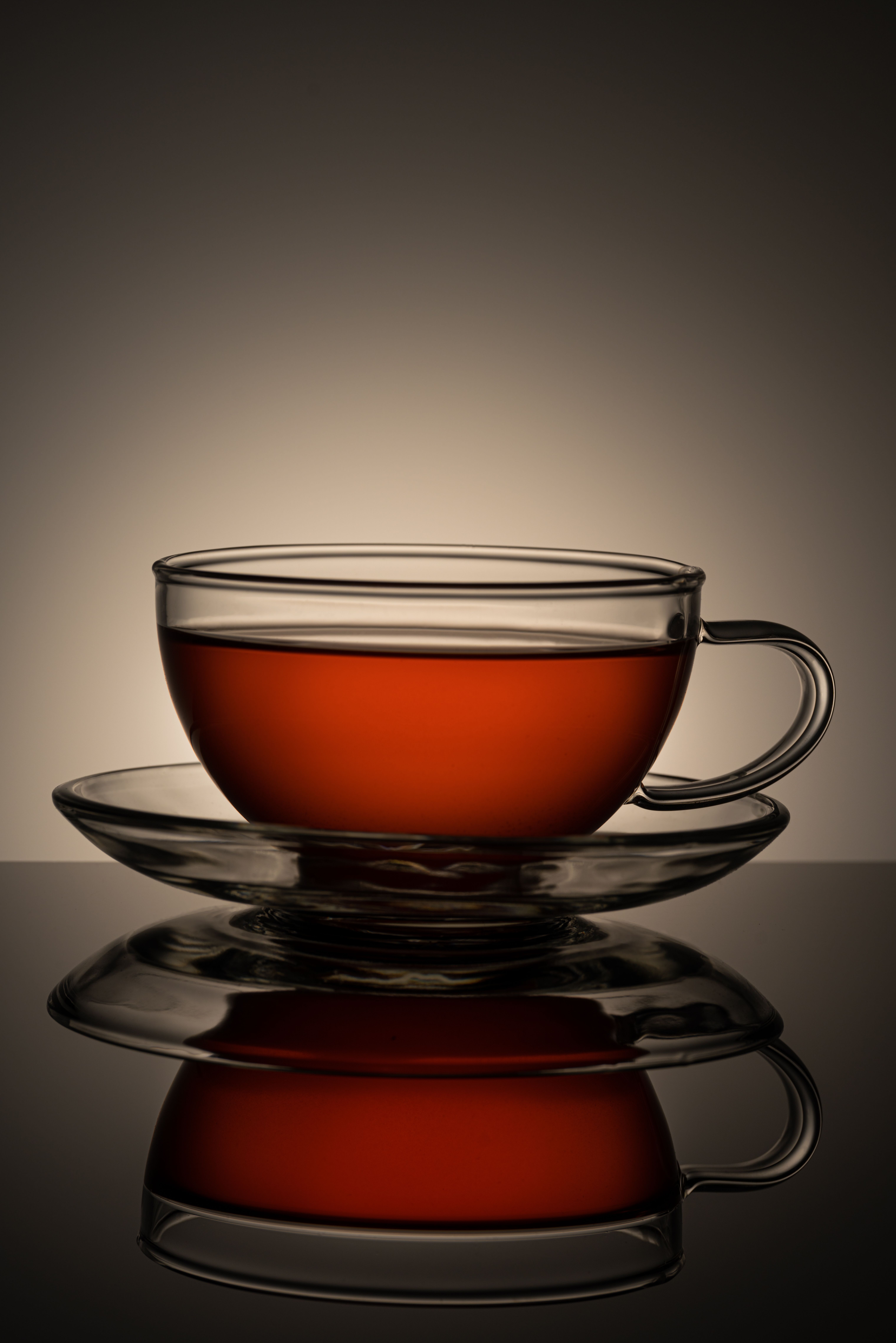 Clear Glass Teacup With Brown Liquid · Free Stock Photo