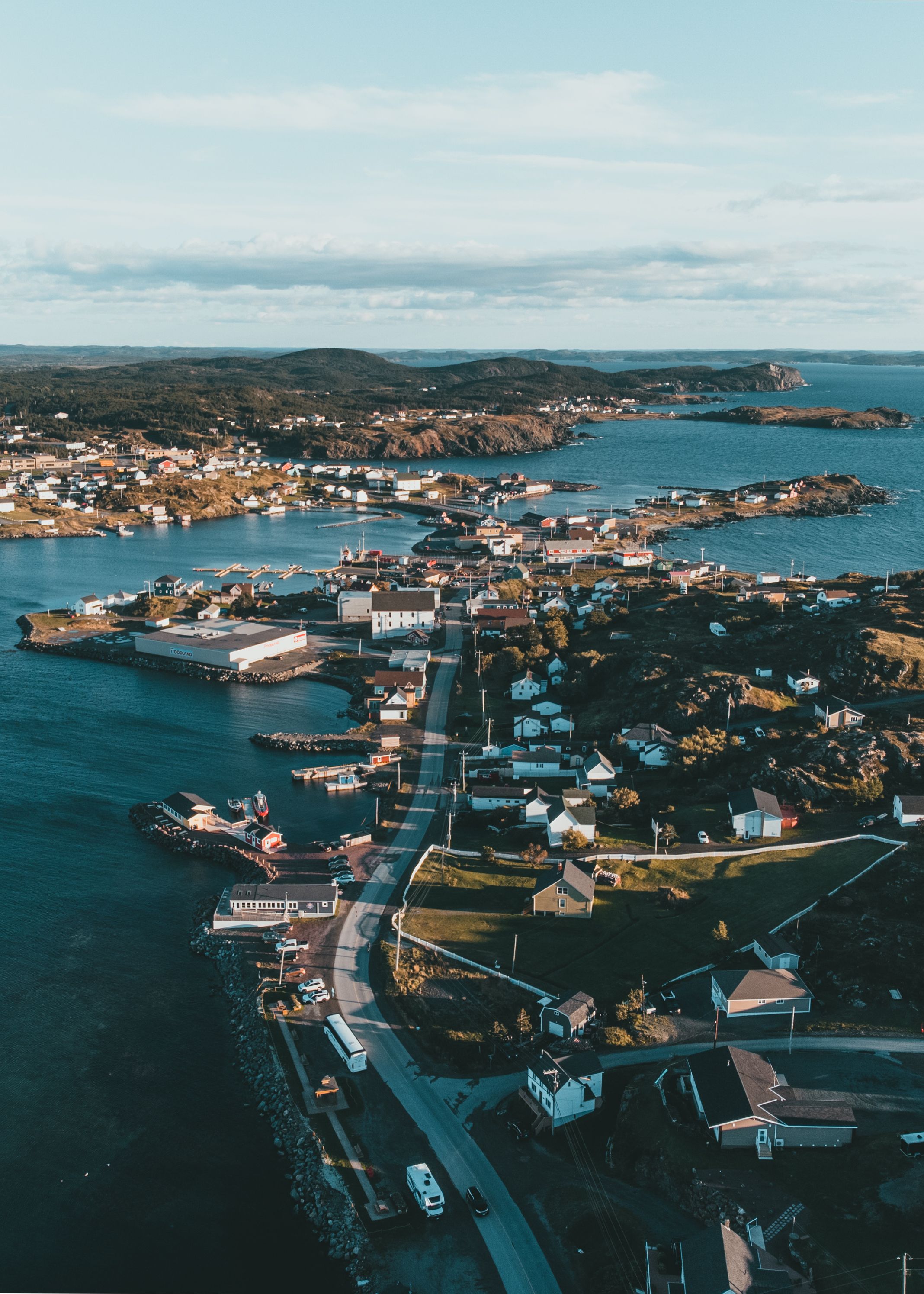 Seaside City in Summer · Free Stock Photo
