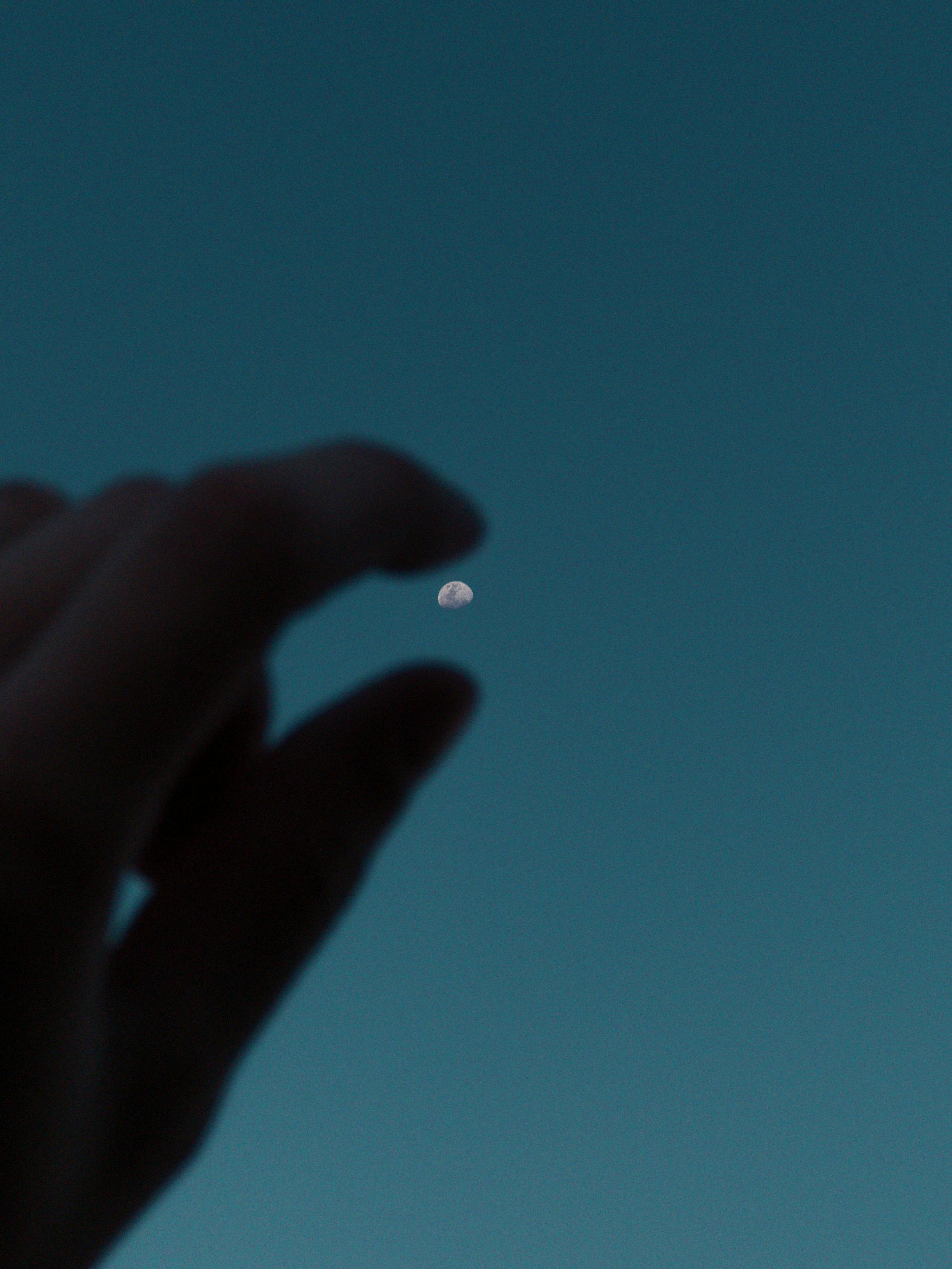 A Person Holding the Moon · Free Stock Photo