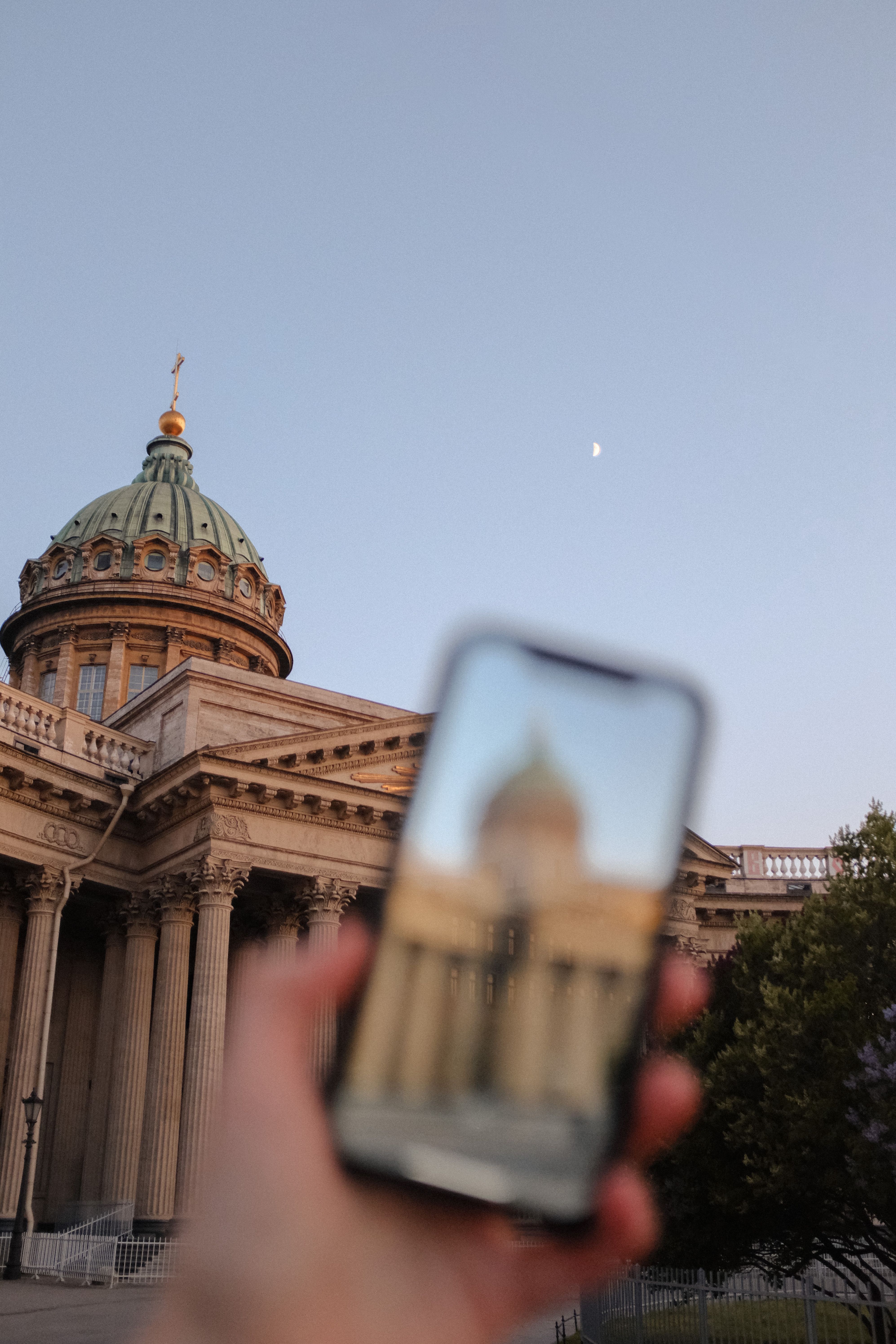 Person Taking a Picture of the Cologne Cathedral from a Distance · Free ...