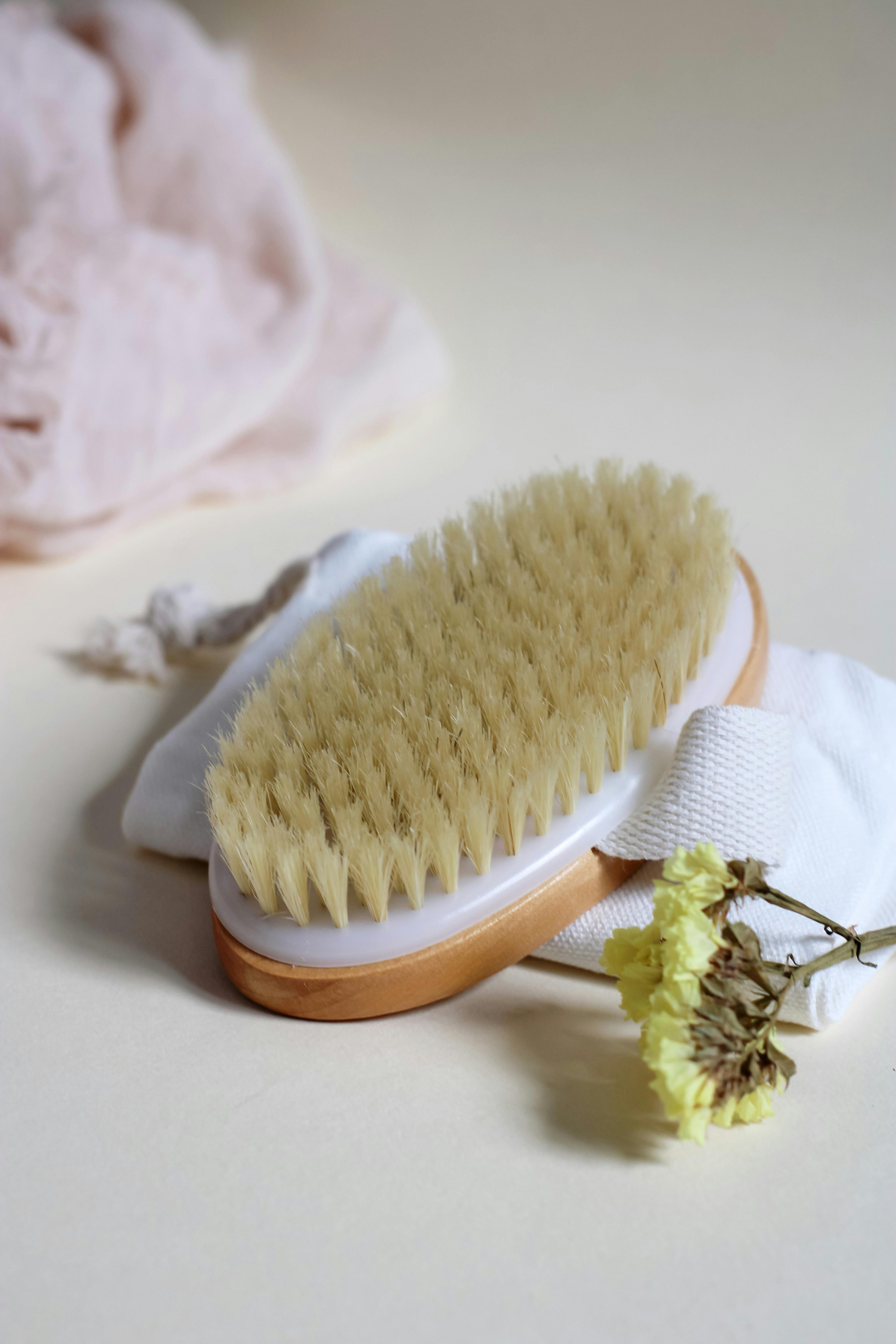 Body Scrub on a White Surface · Free Stock Photo