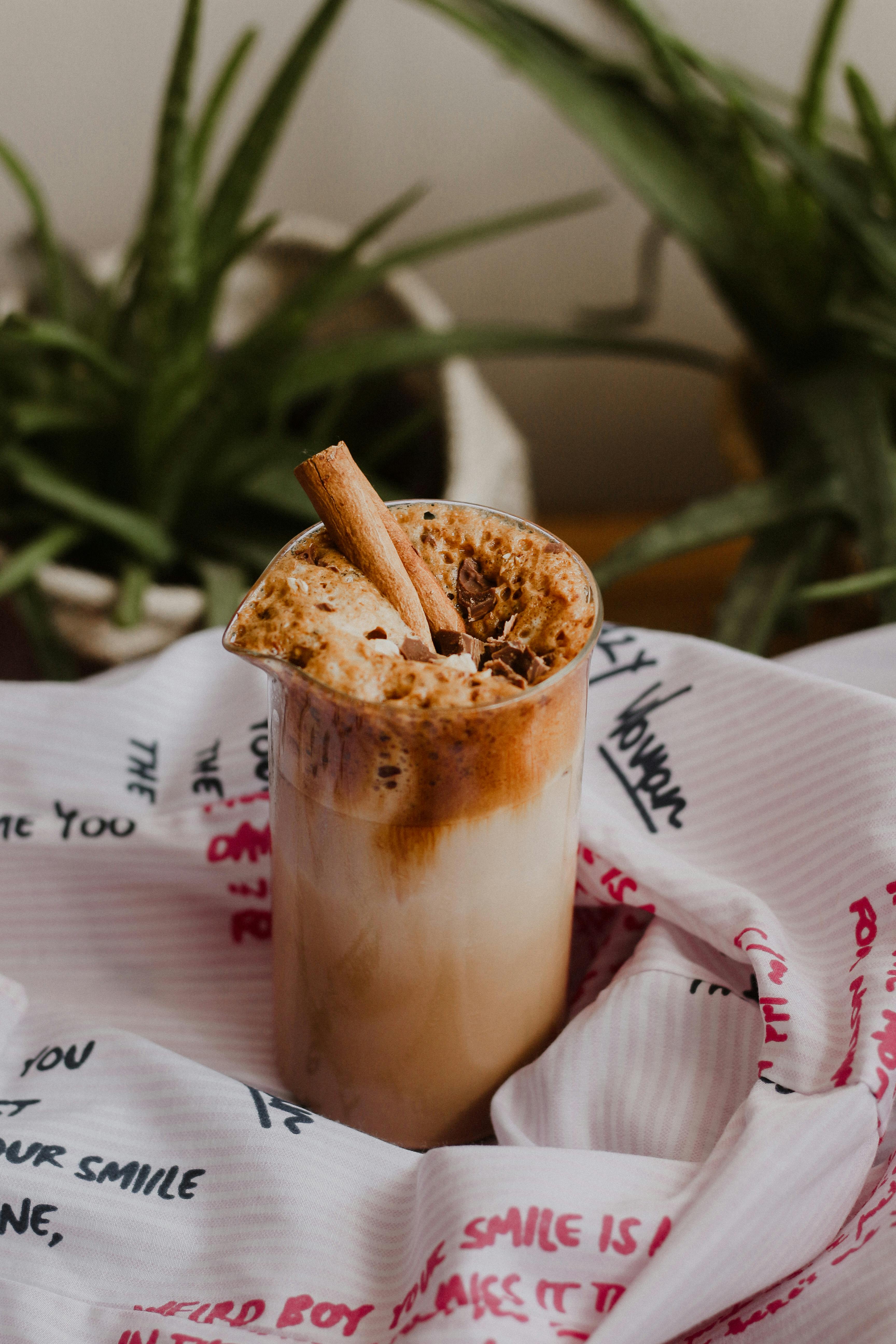Coffee in Clear Glass Cup · Free Stock Photo