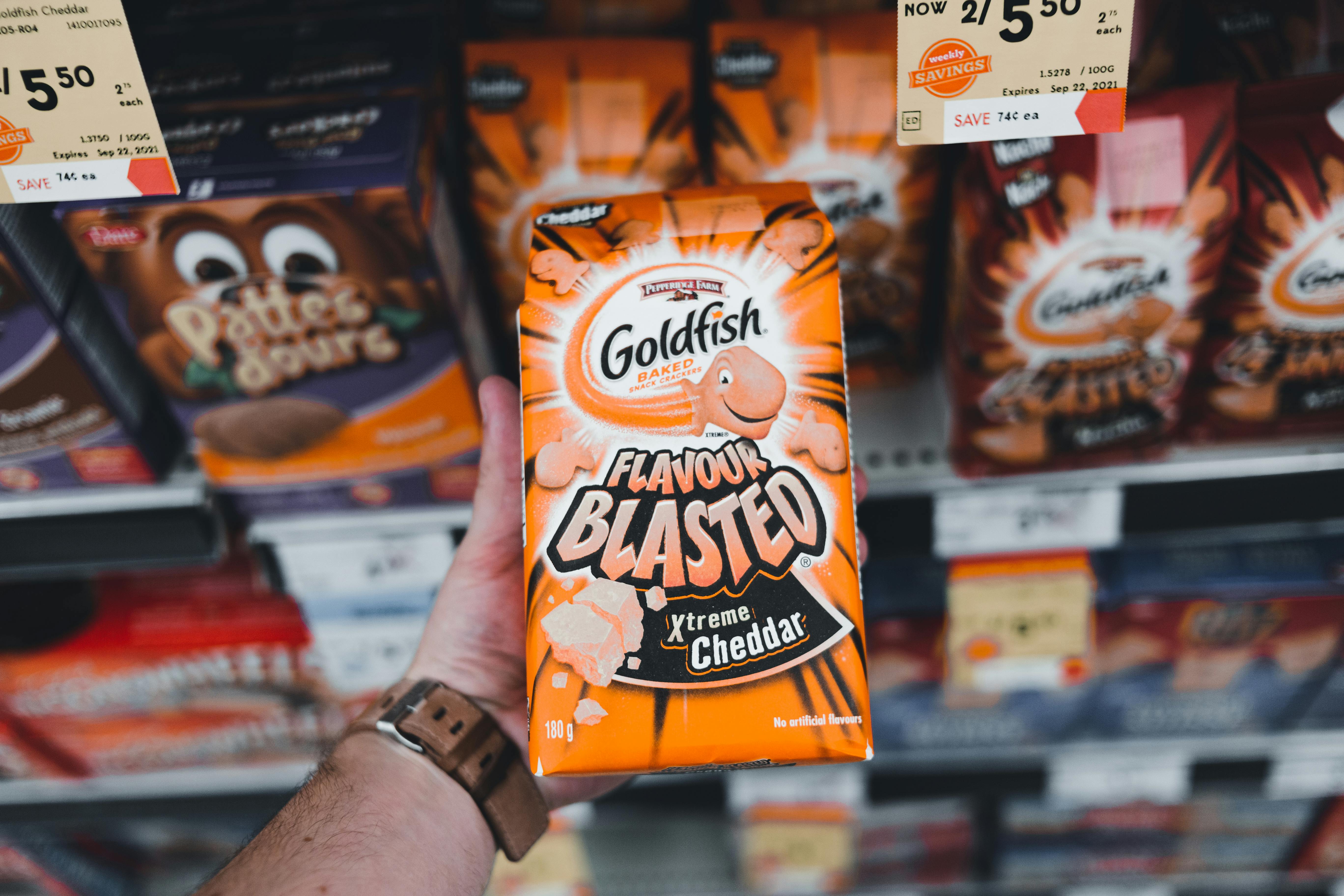 Person holding a Snack Box · Free Stock Photo