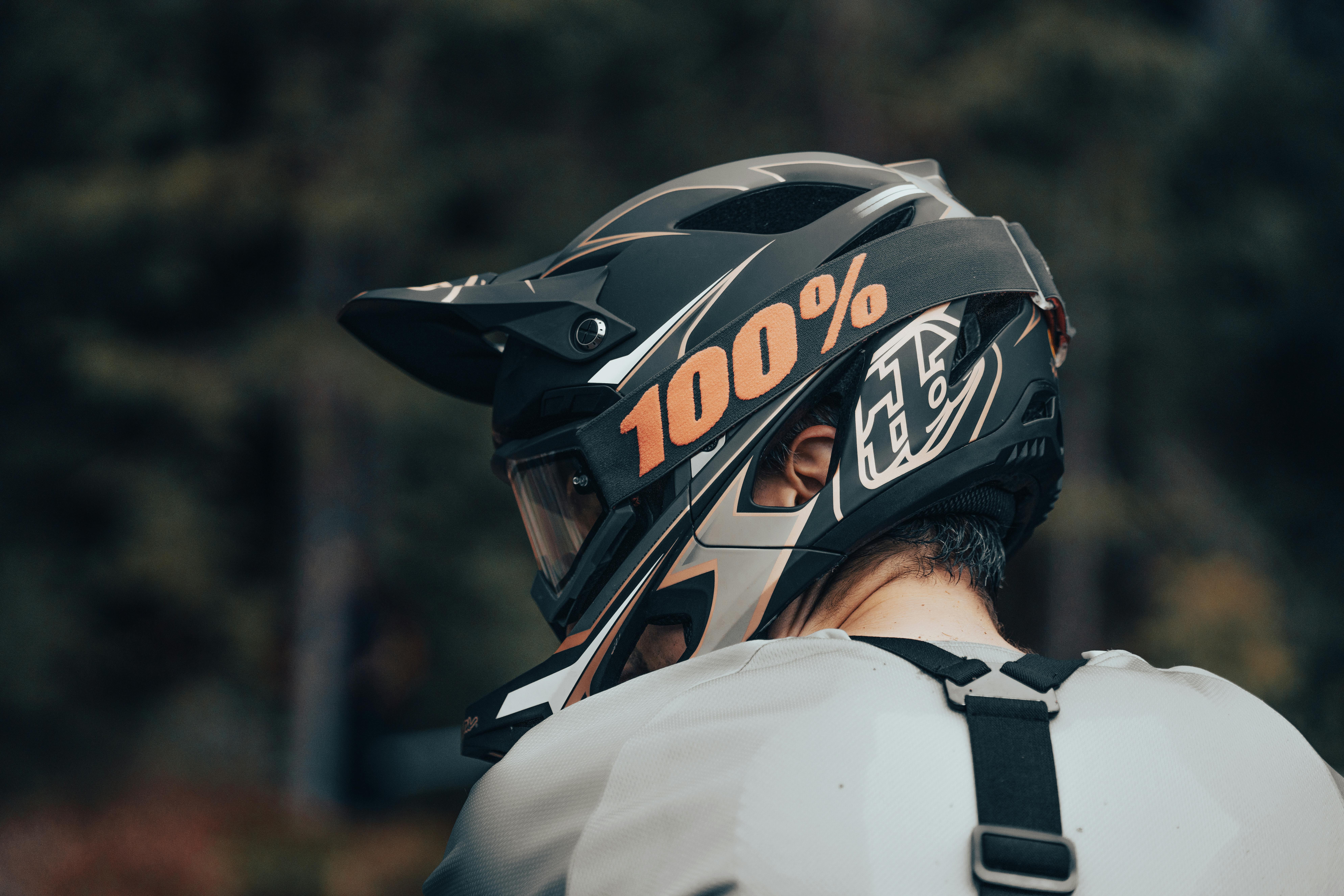 Person Wearing a Black Helmet · Free Stock Photo