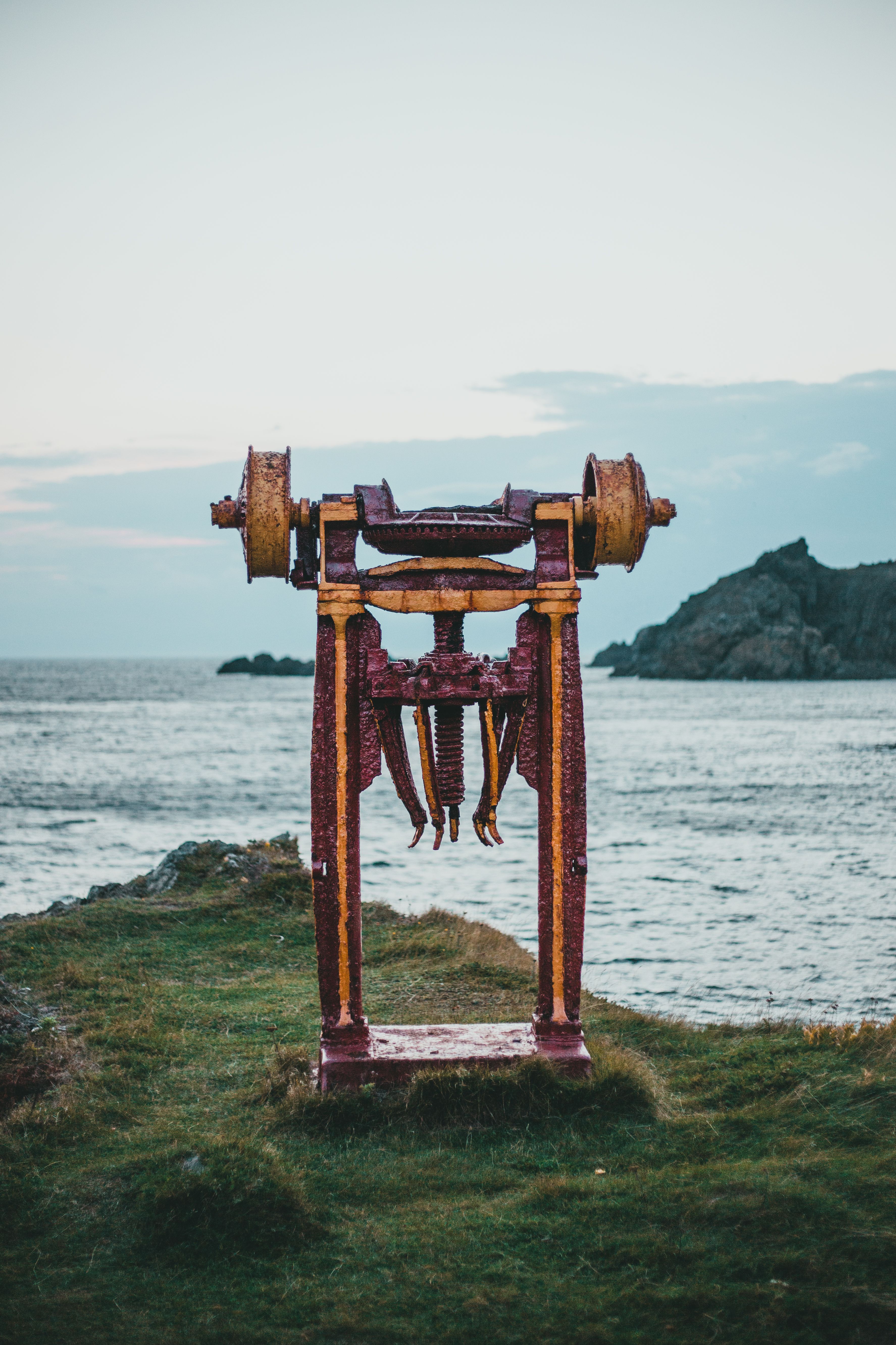 Photo of a Monument with View of the Sea · Free Stock Photo