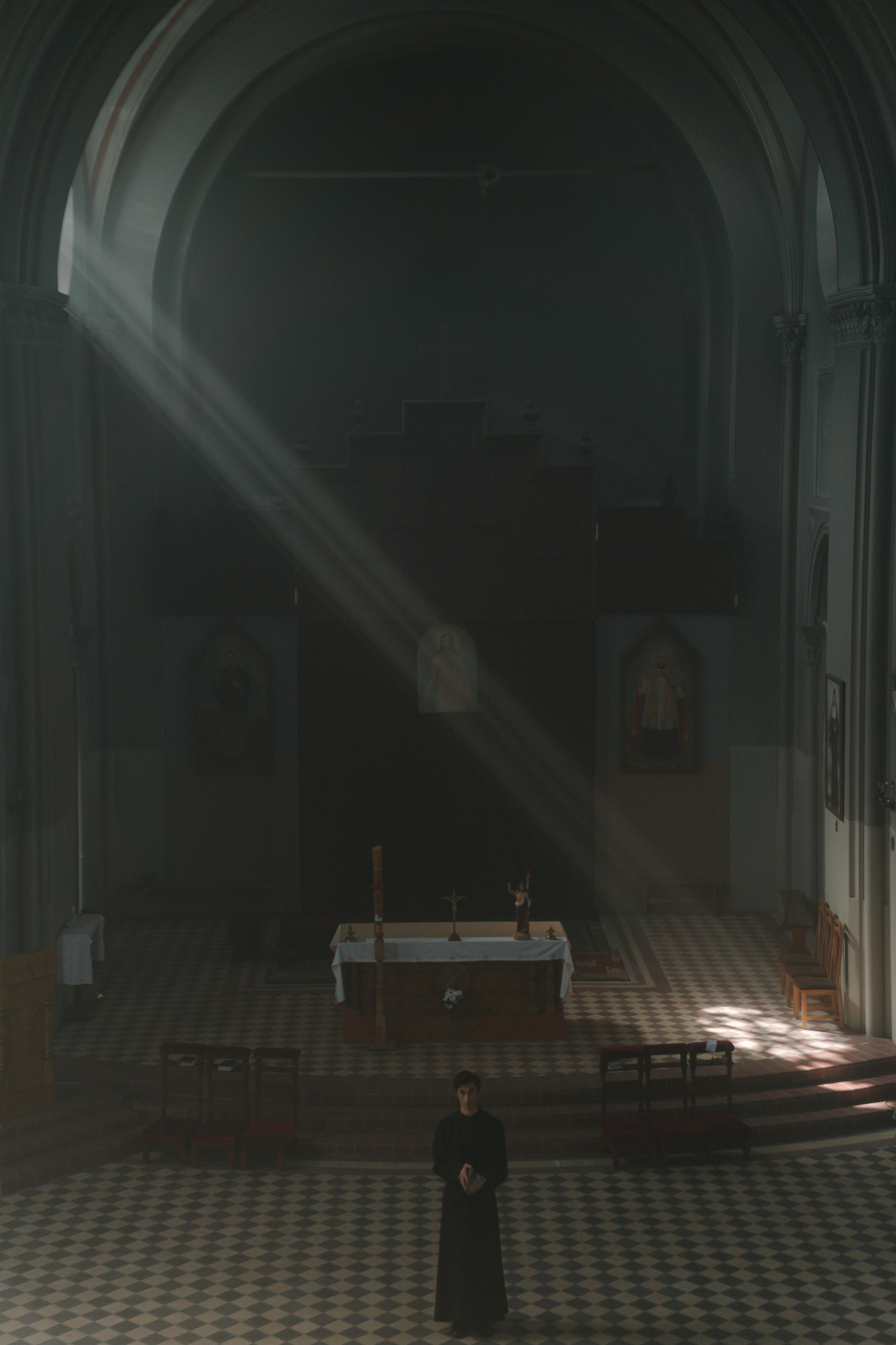 Priest near Altar in Church · Free Stock Photo