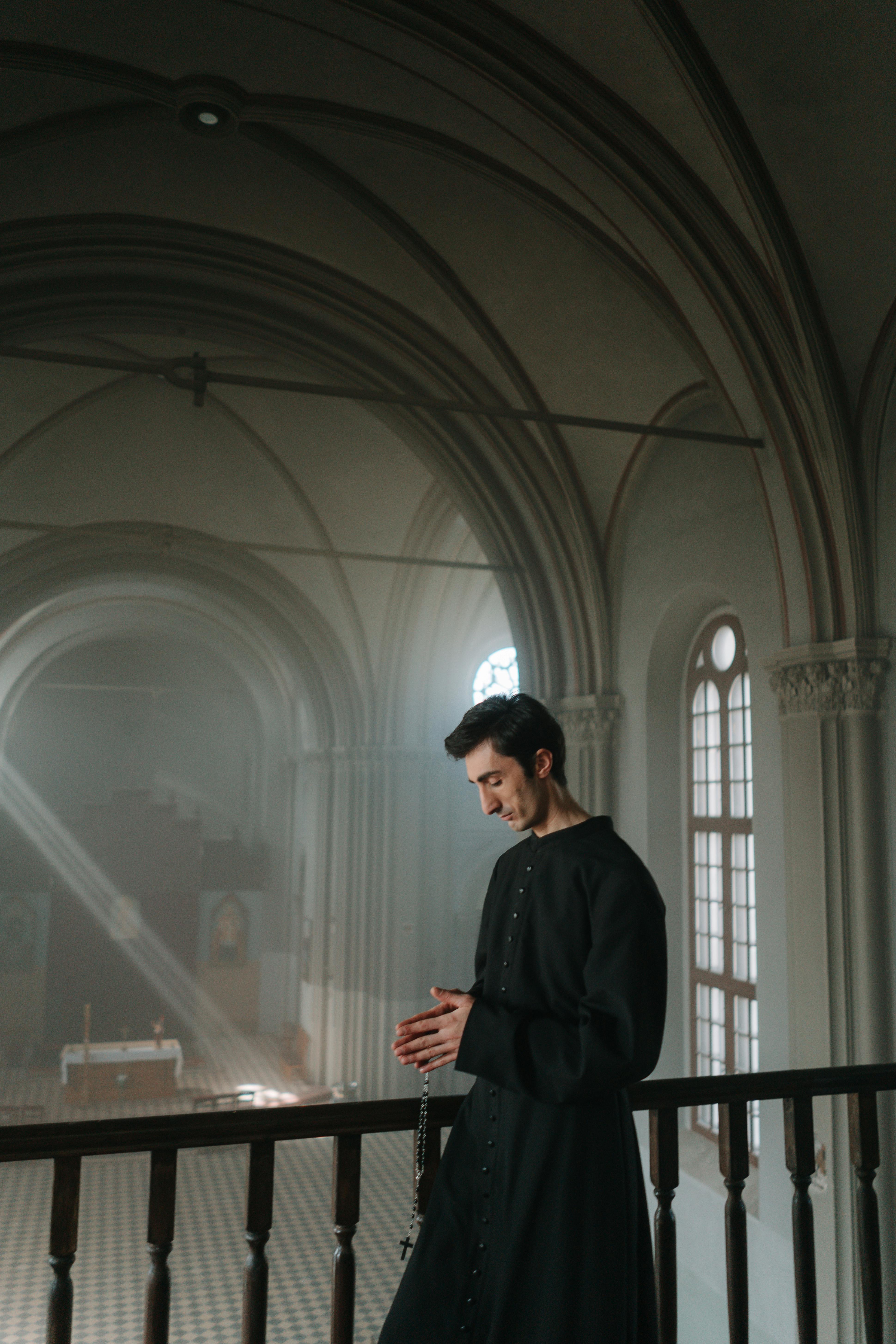 Priest at Church · Free Stock Photo
