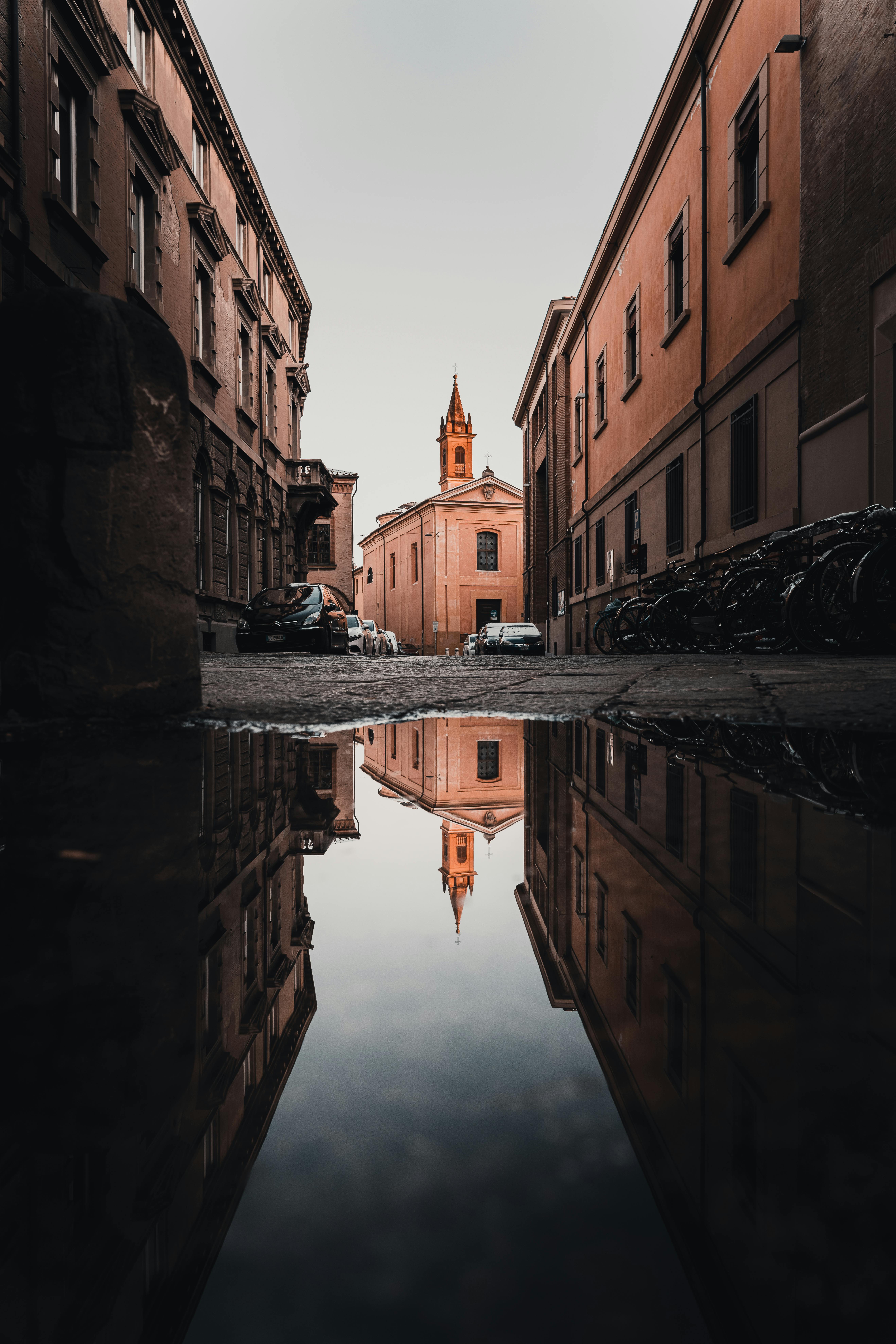 Buildings Reflected in Water · Free Stock Photo