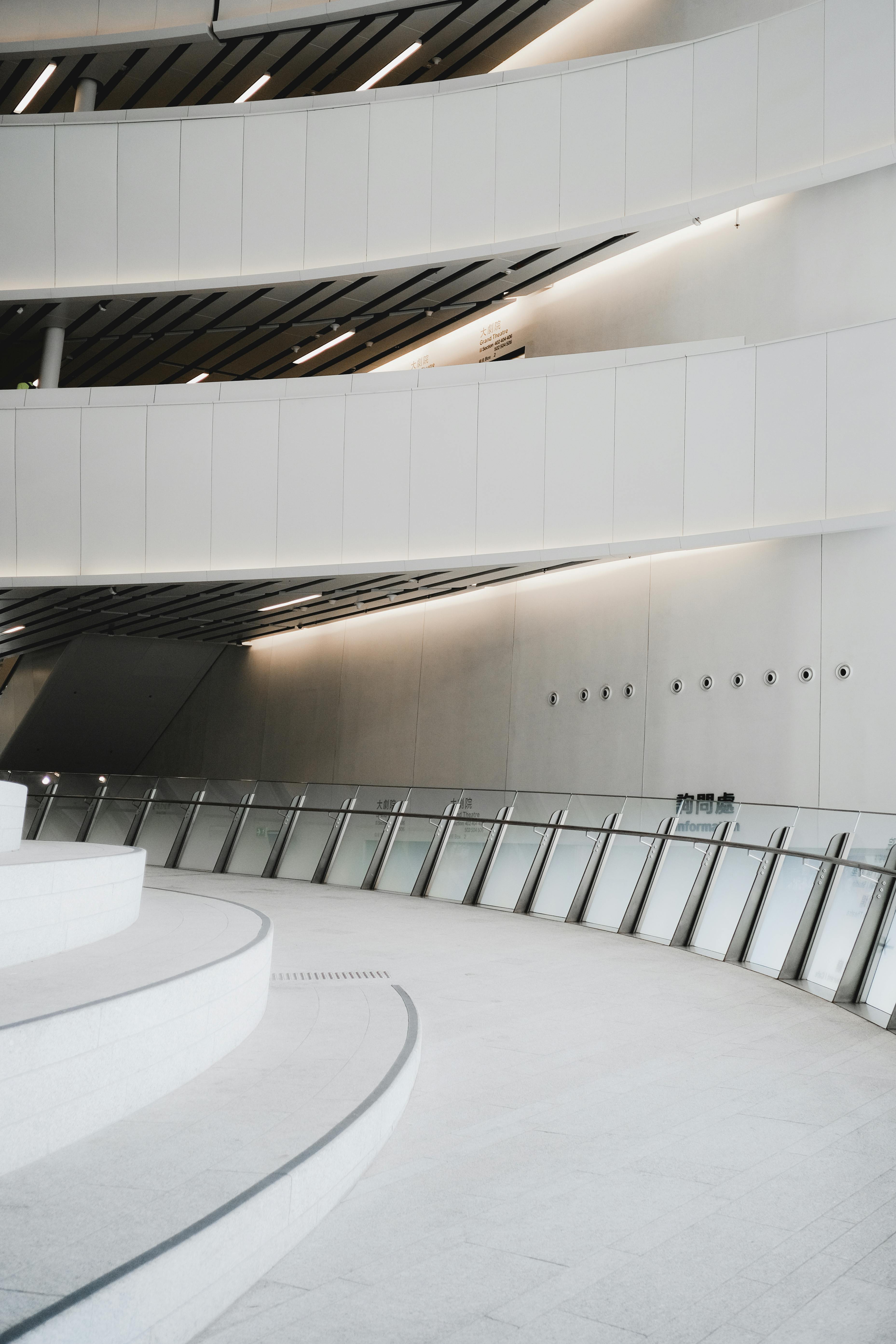 White Building Interior · Free Stock Photo