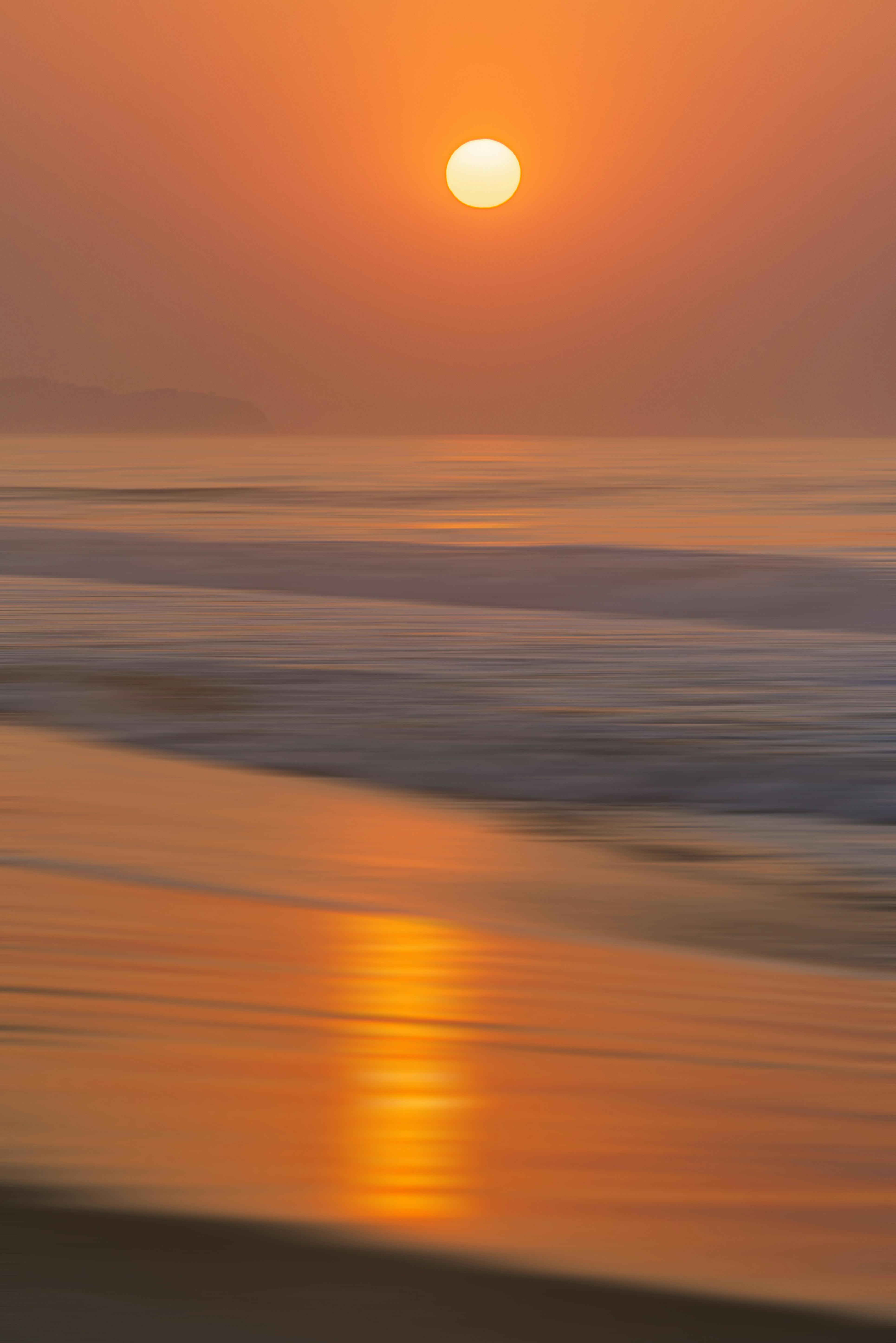 Calm Ocean During Golden Hour · Free Stock Photo