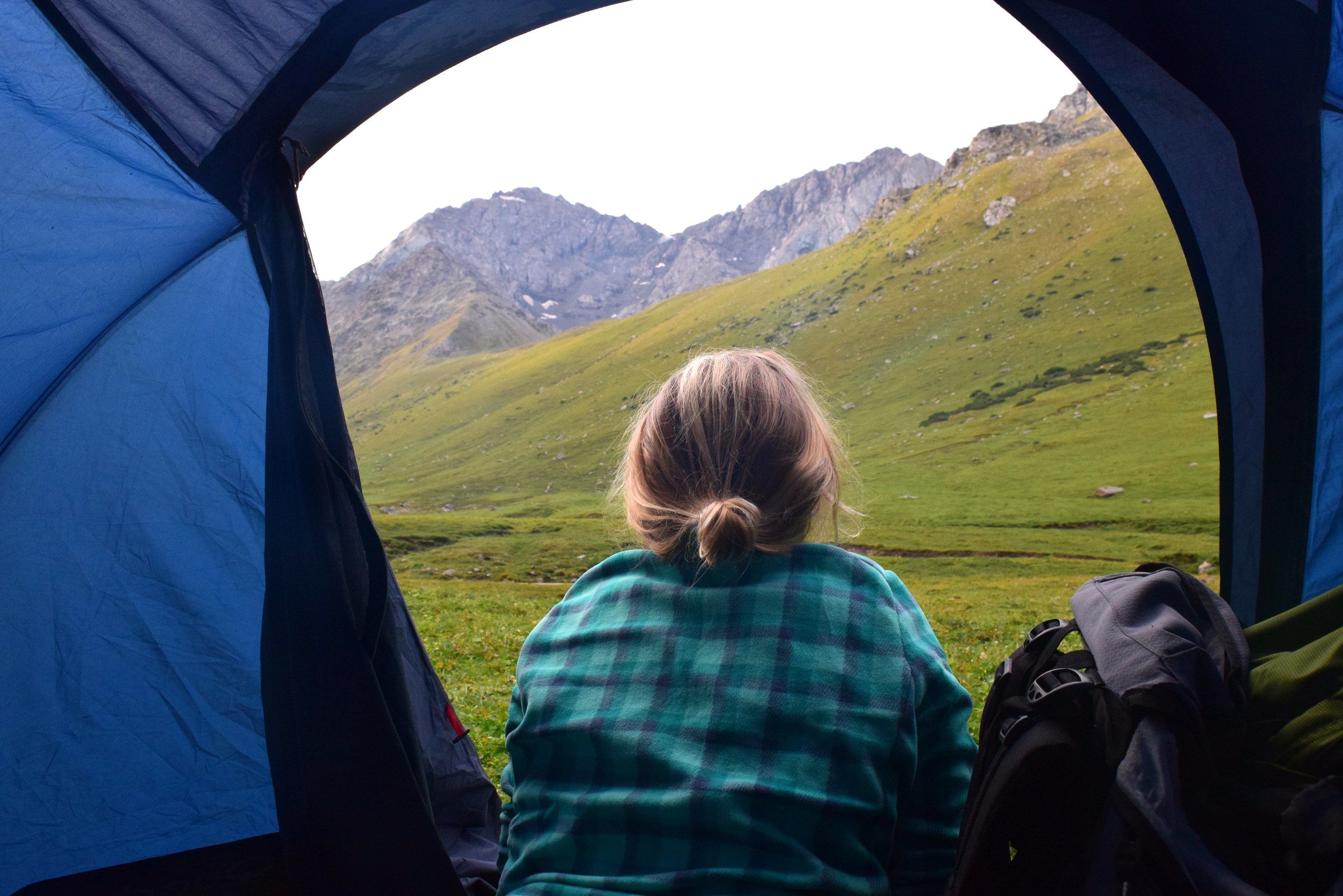People Camping in Forest · Free Stock Photo