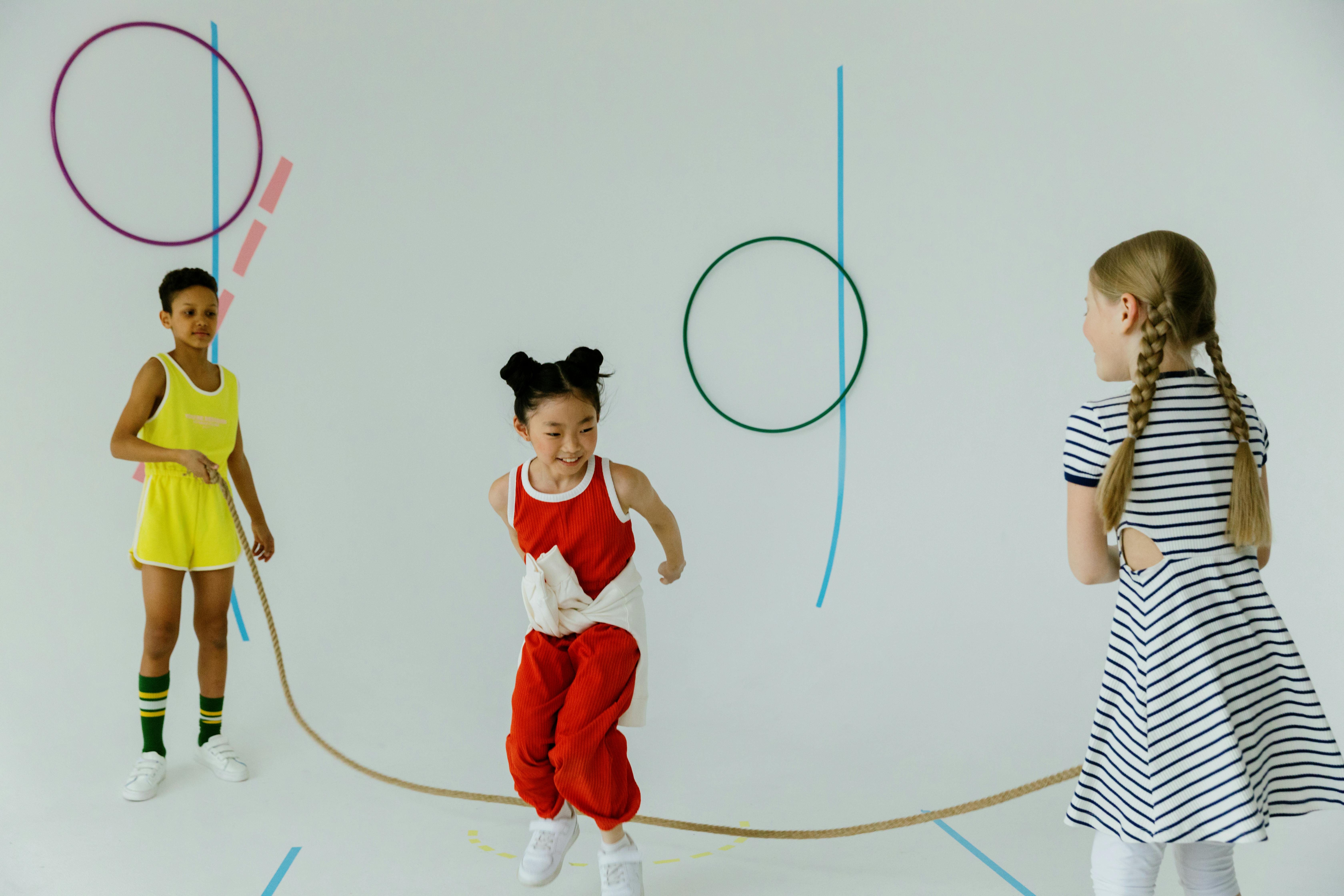 Girls Skipping Rope · Free Stock Photo