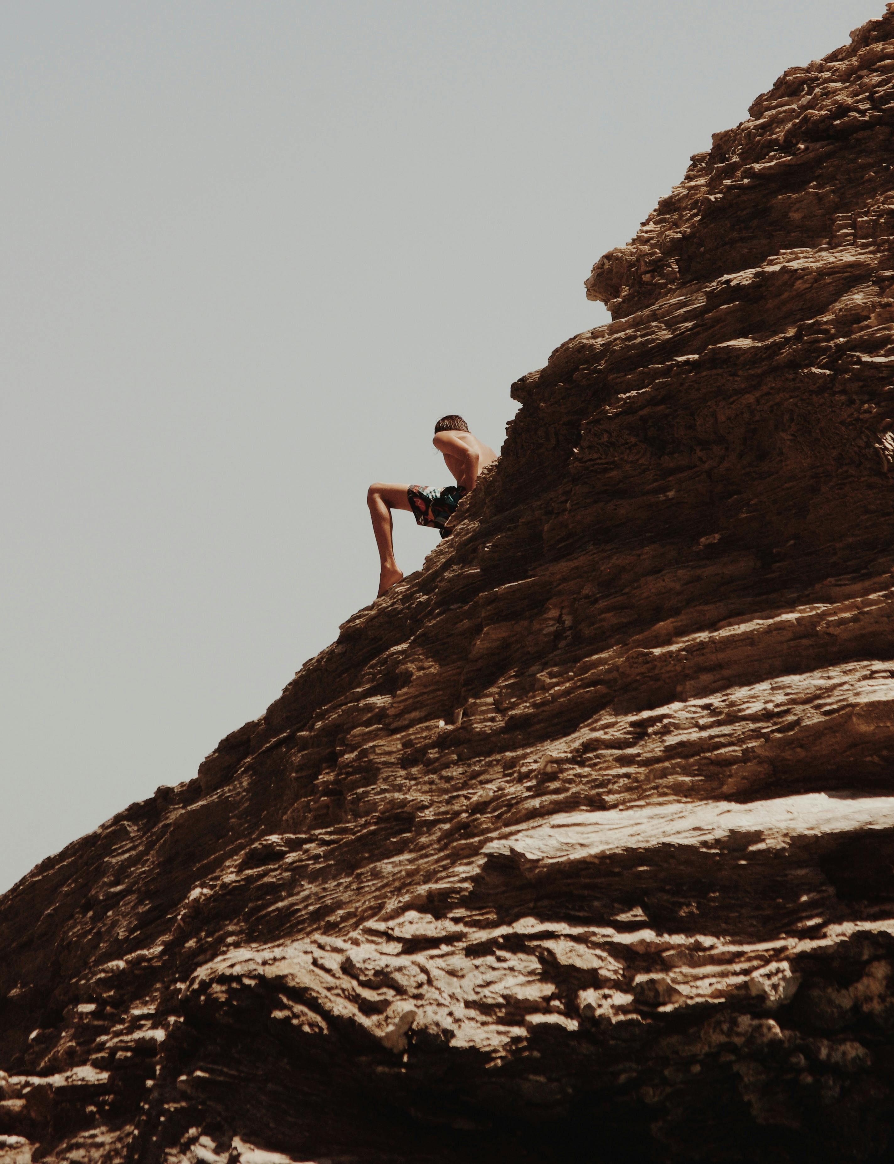 People Walking on the Rock Formation · Free Stock Photo
