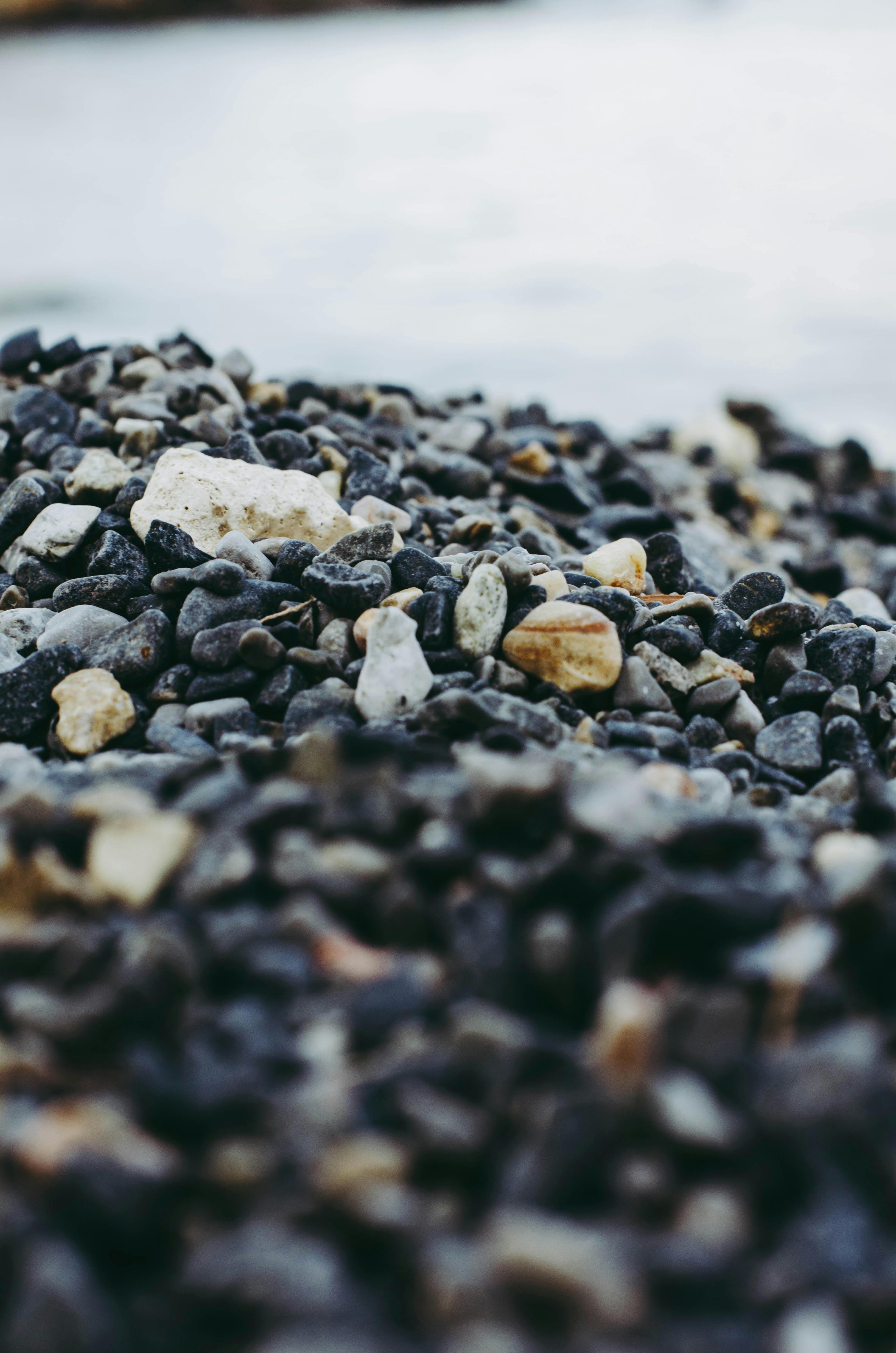 Close-Up Photo of Pebbles · Free Stock Photo