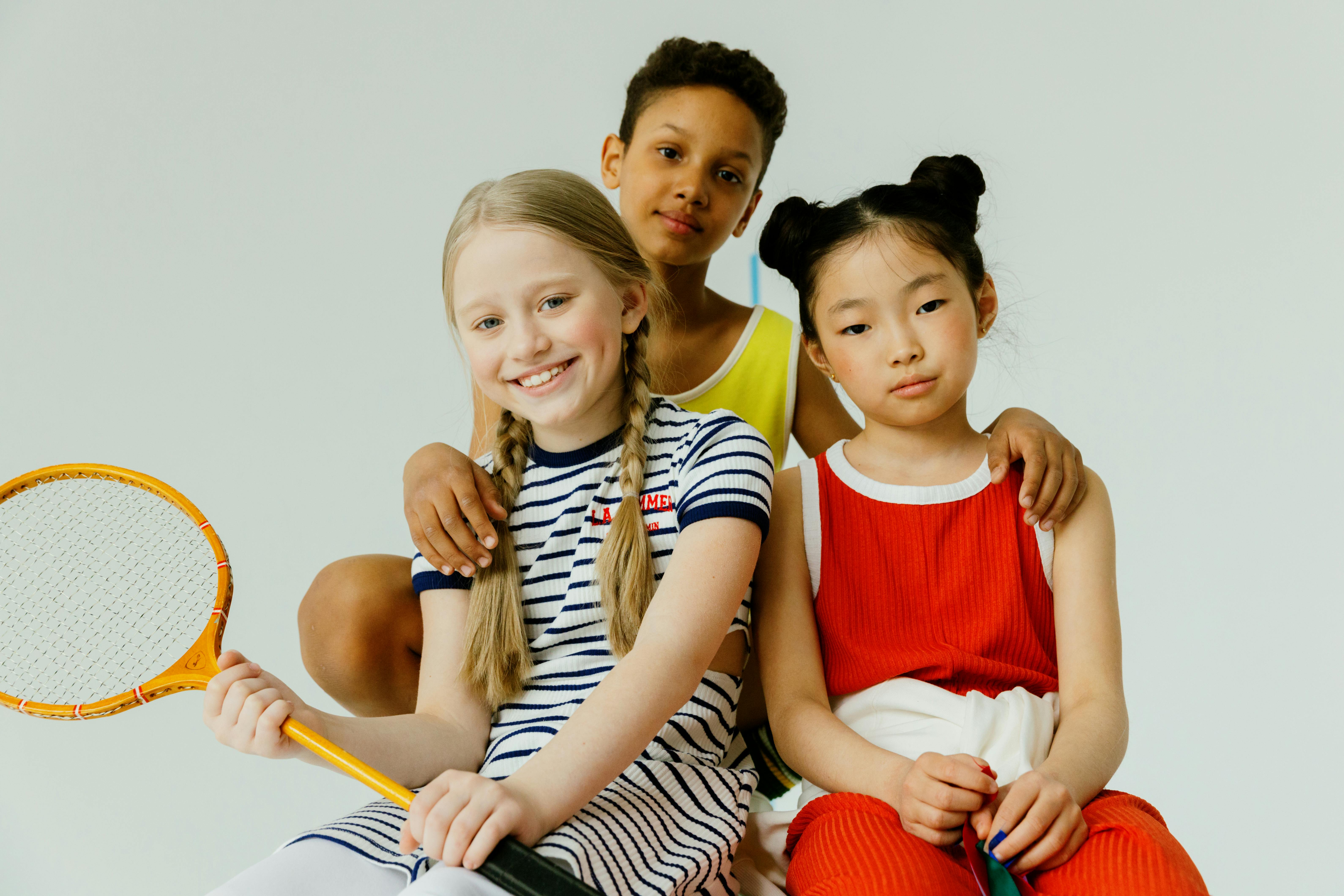 Children Sitting Together · Free Stock Photo