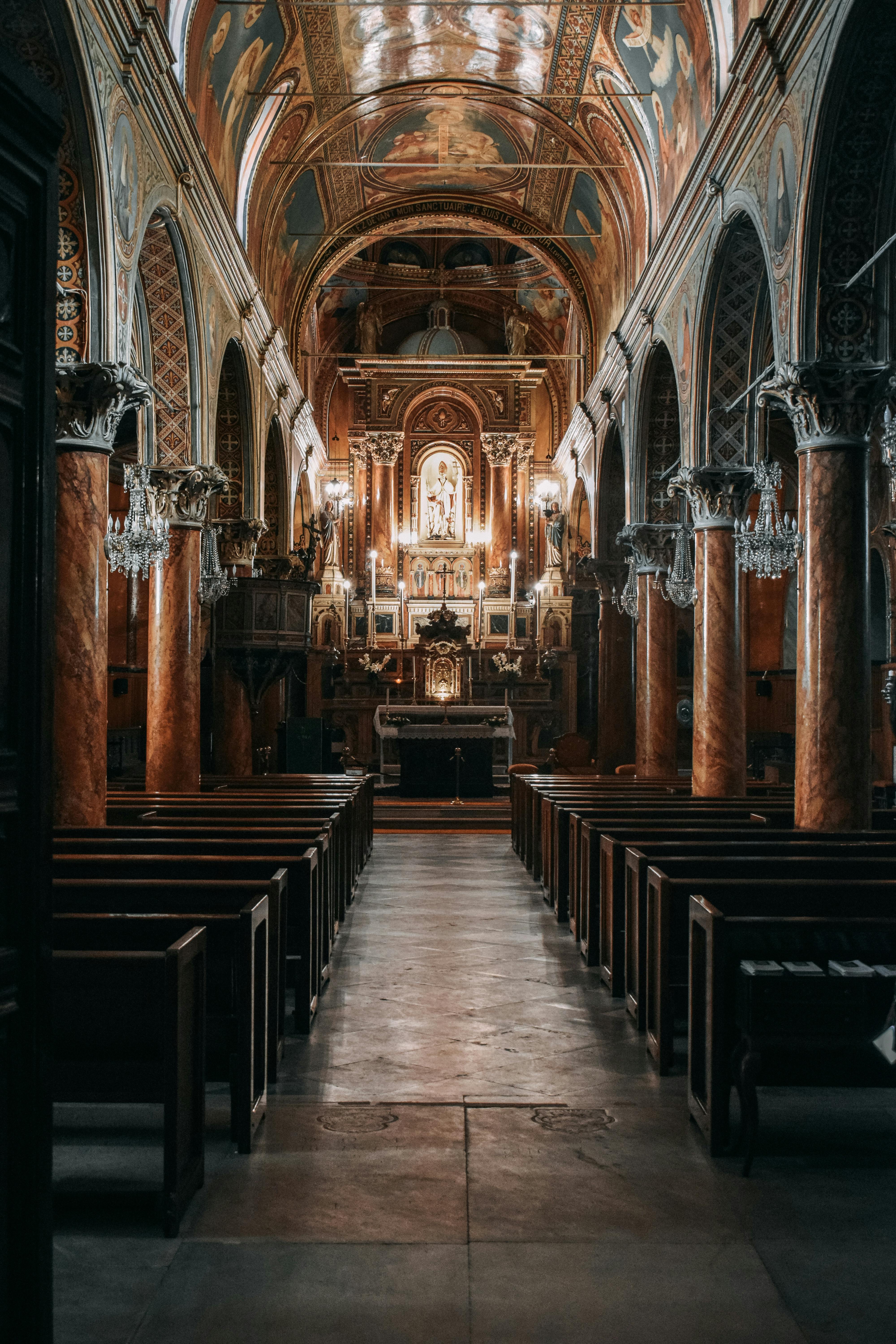 Gold Cross on the Table · Free Stock Photo