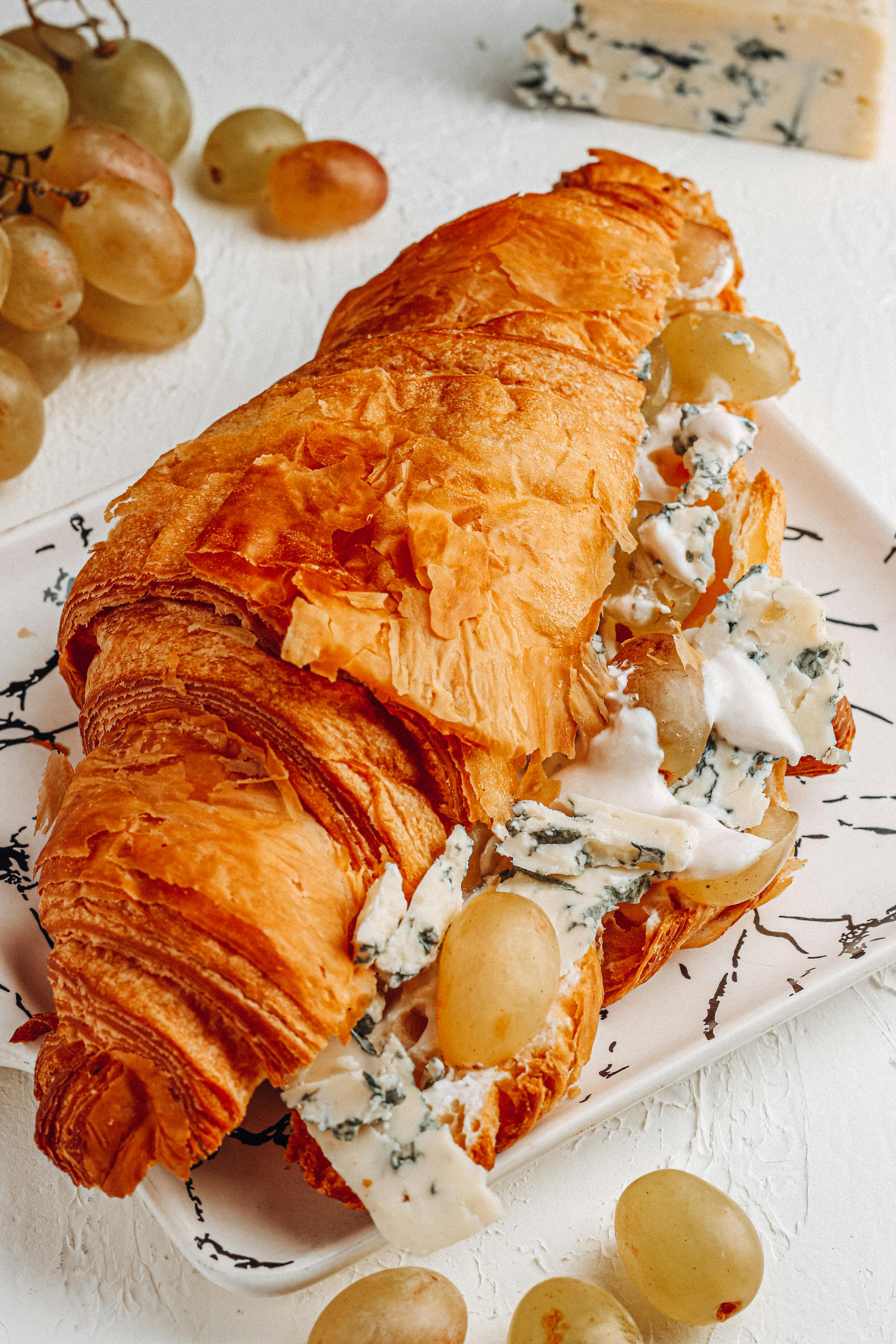 Croissant on Plate · Free Stock Photo