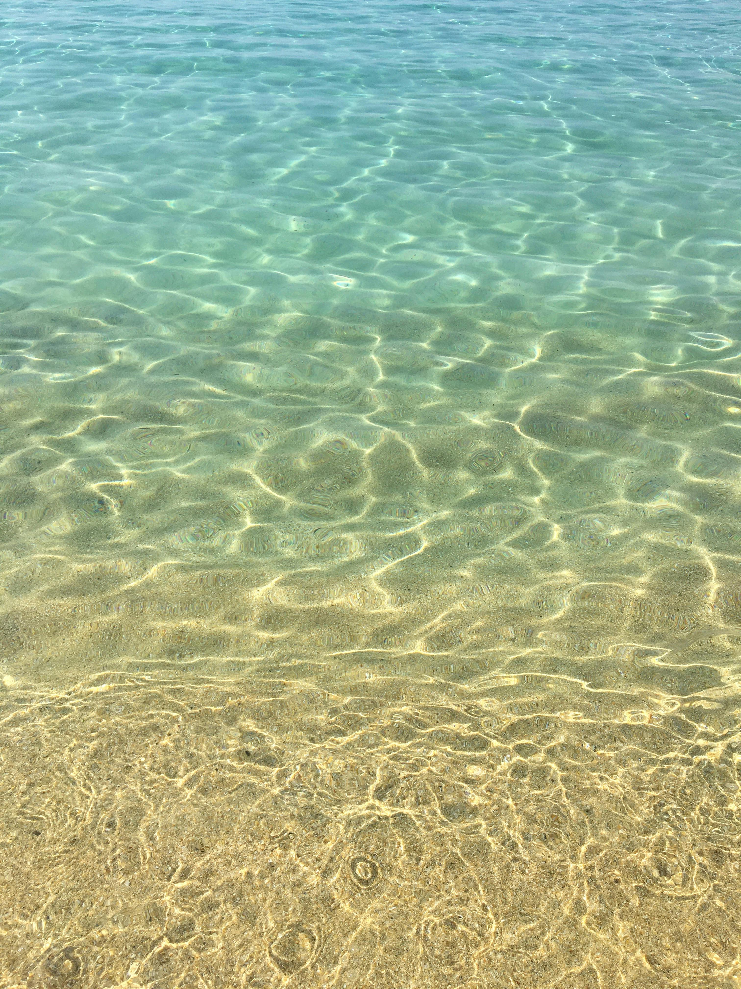 Shallow, Transparent Water on Shore · Free Stock Photo