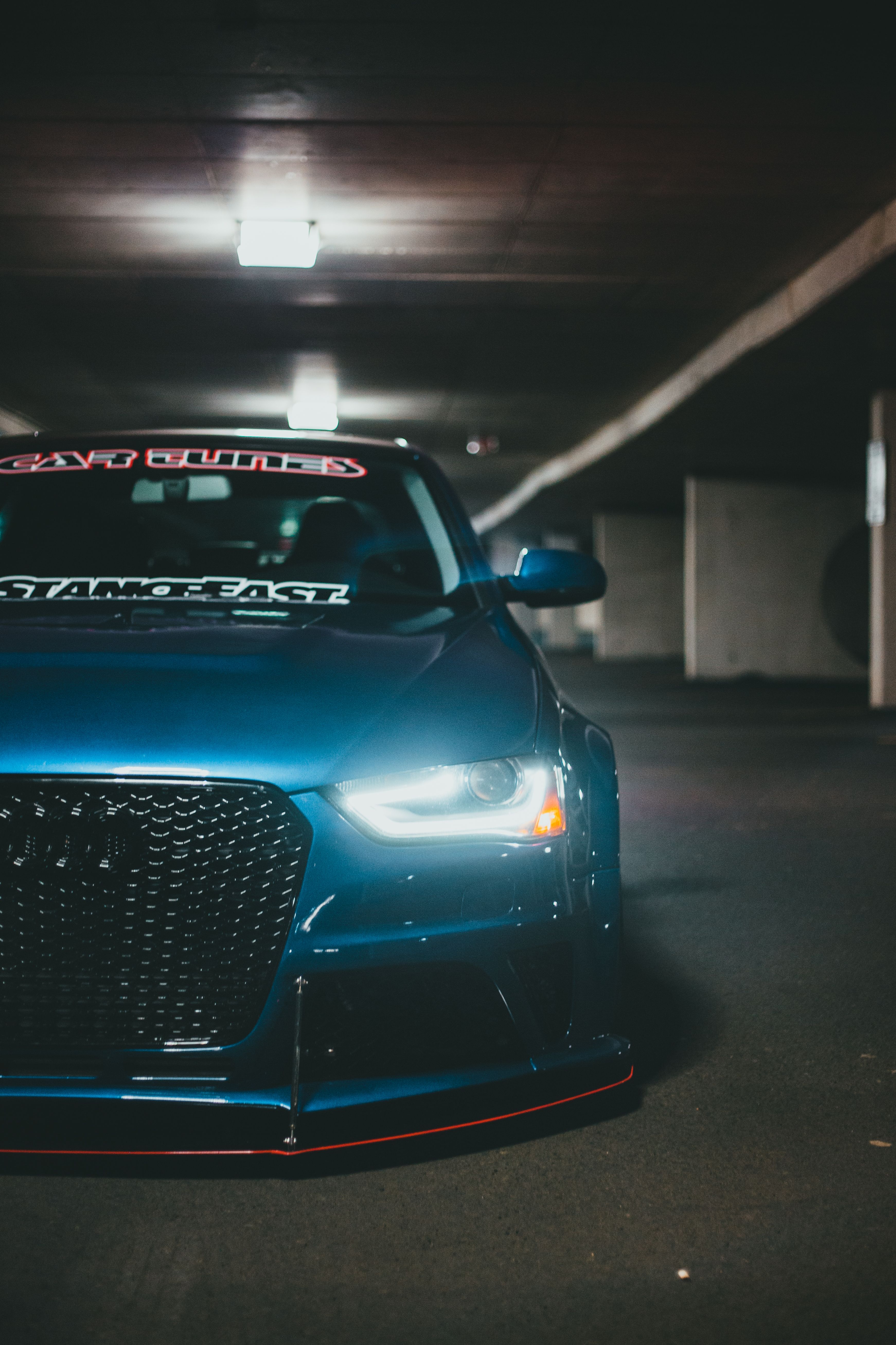 Photo of a Blue Car · Free Stock Photo