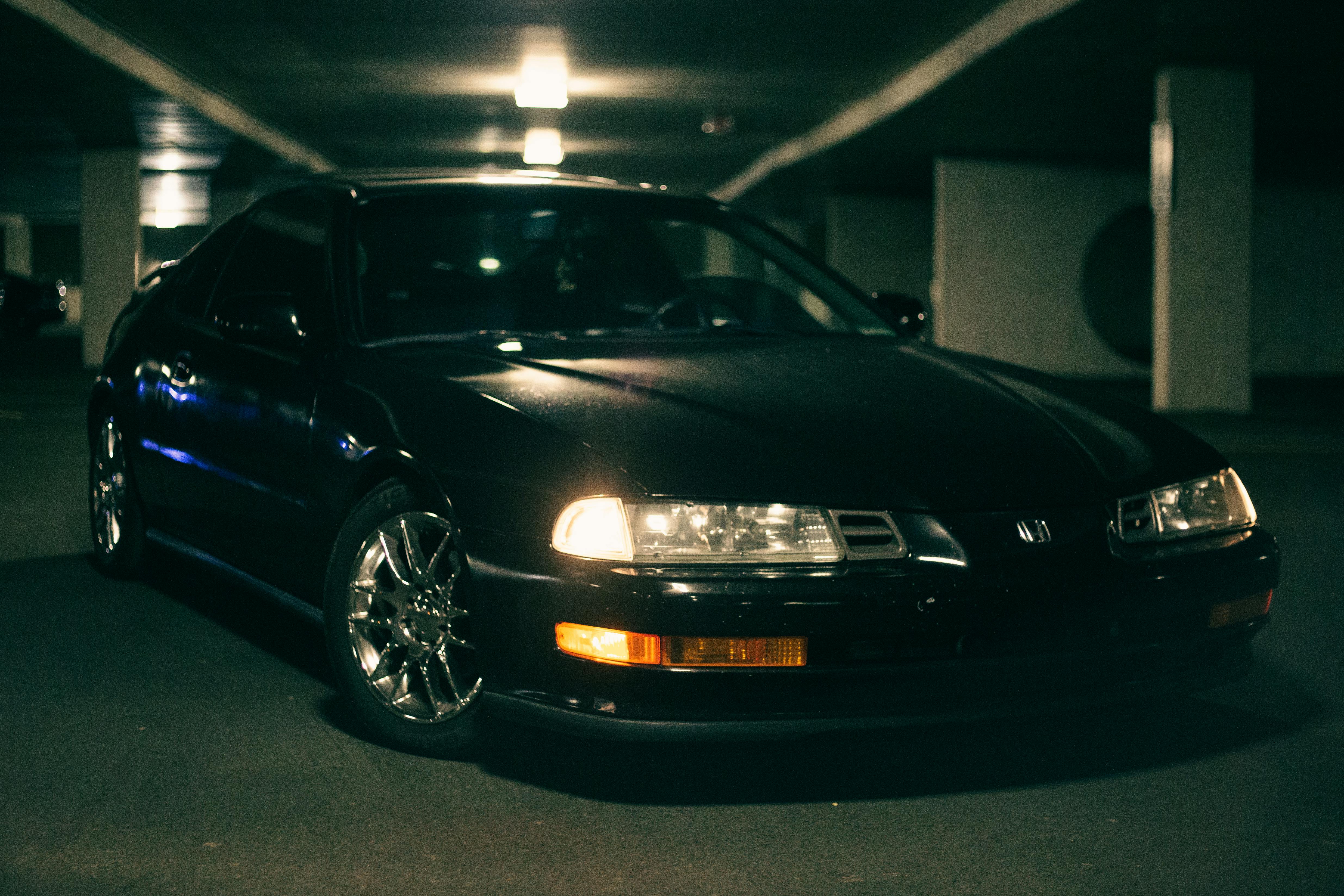 Black Car with Chrome Wheels · Free Stock Photo