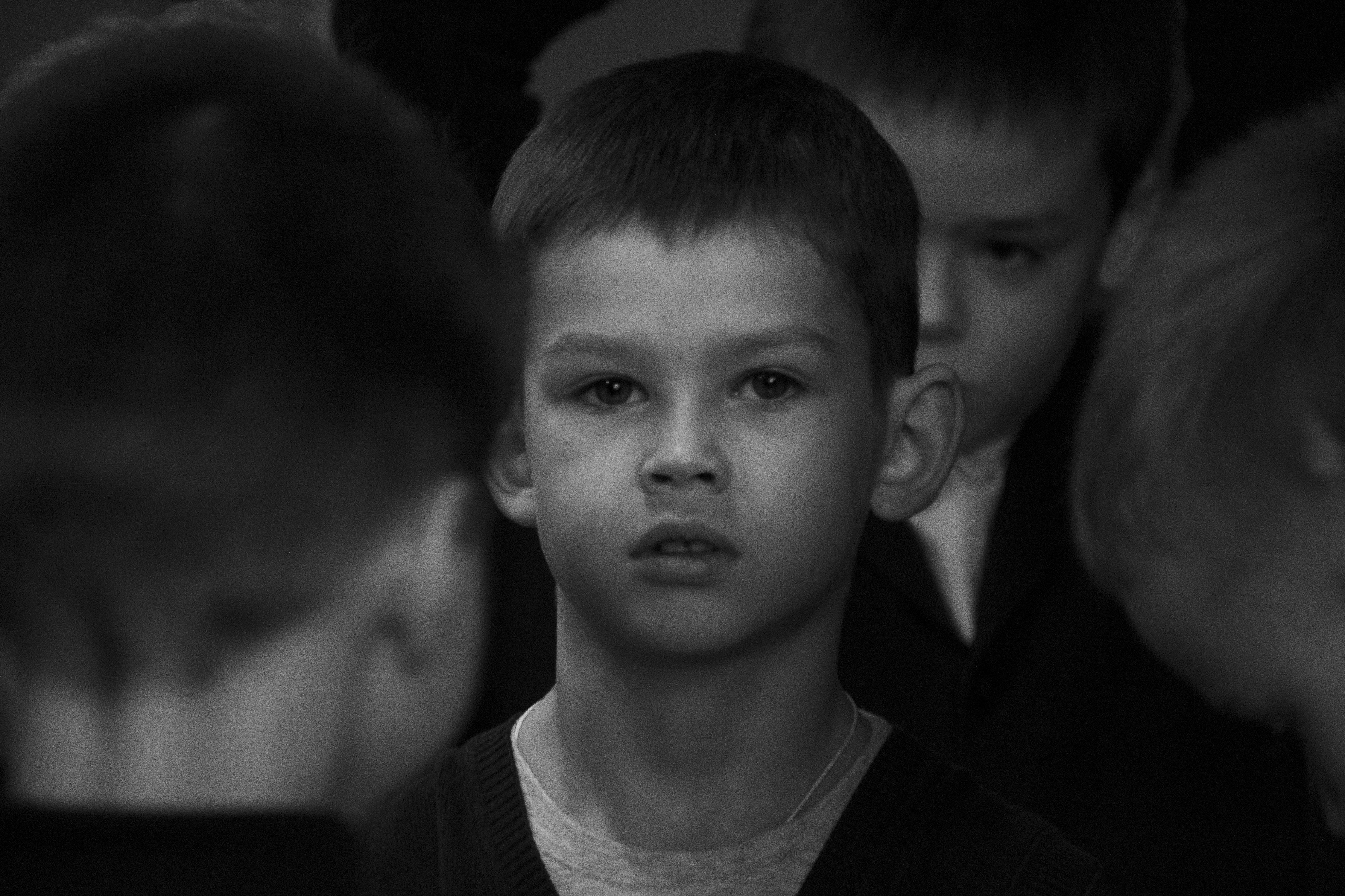 A Boy Surrounded by other Children · Free Stock Photo