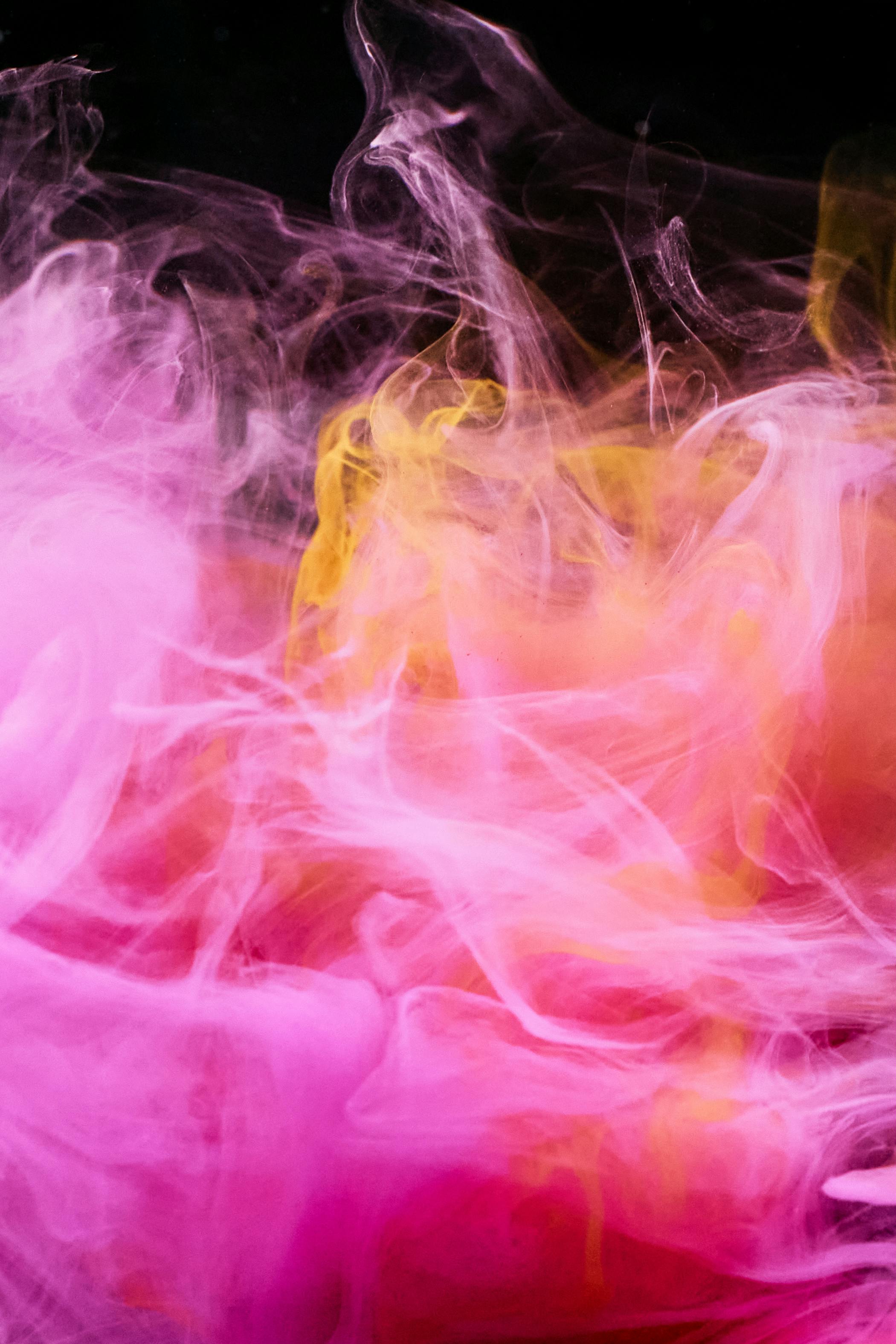 High-Speed Photography of Colorful Ink Diffusion in Water · Free Stock ...