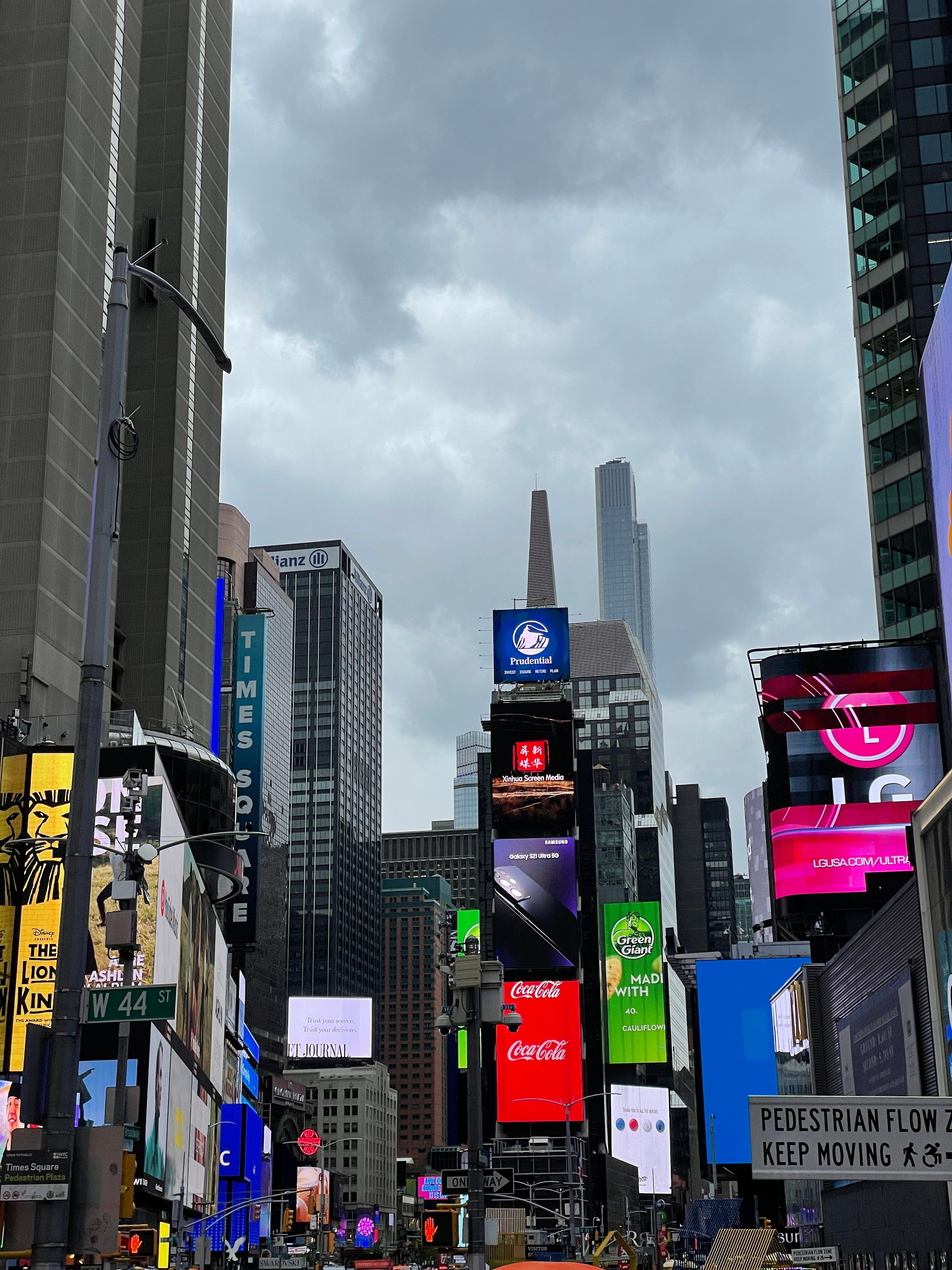 Advertisements on Times Square · Free Stock Photo