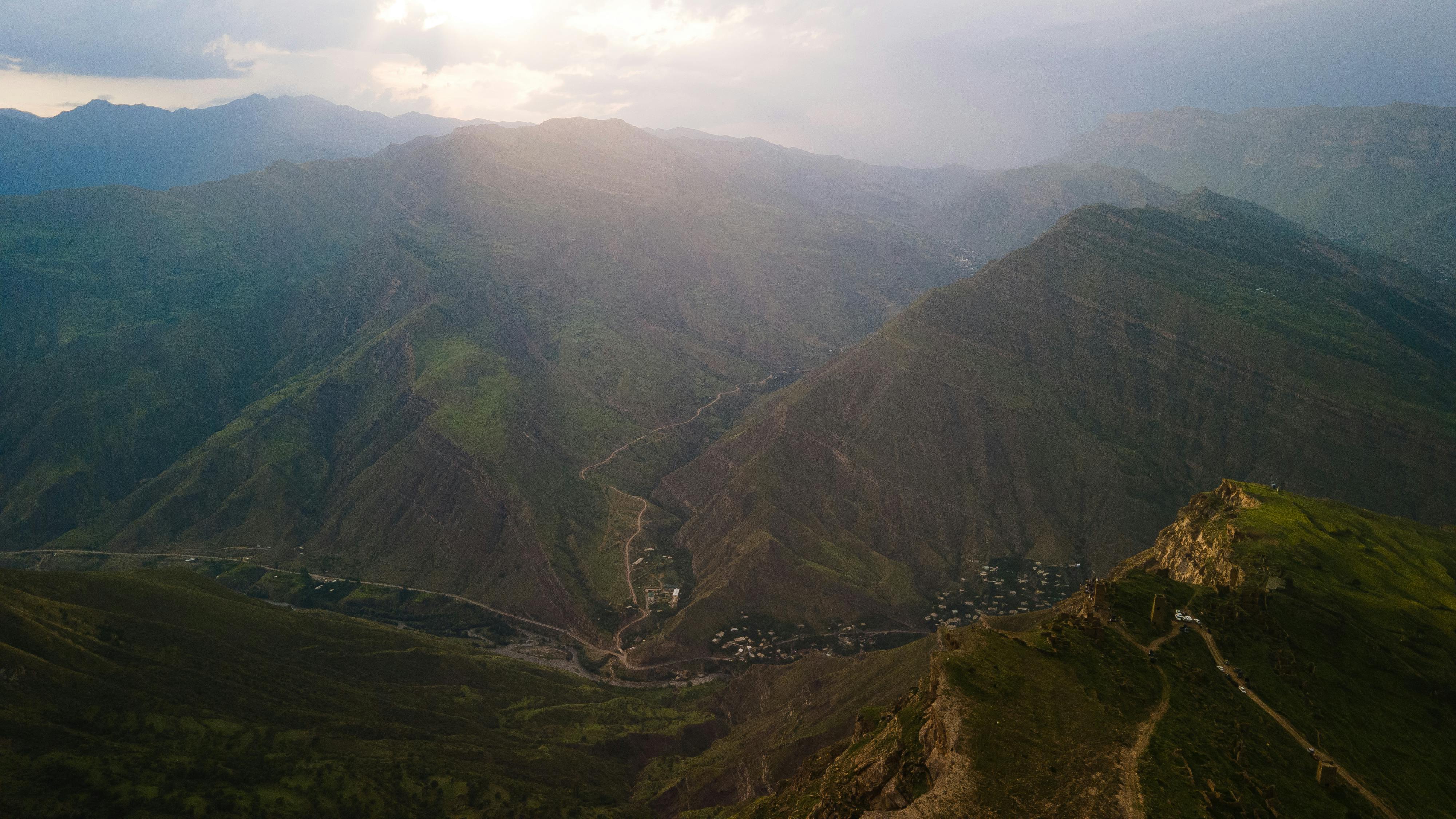Aerial Shot of Mountains · Free Stock Photo