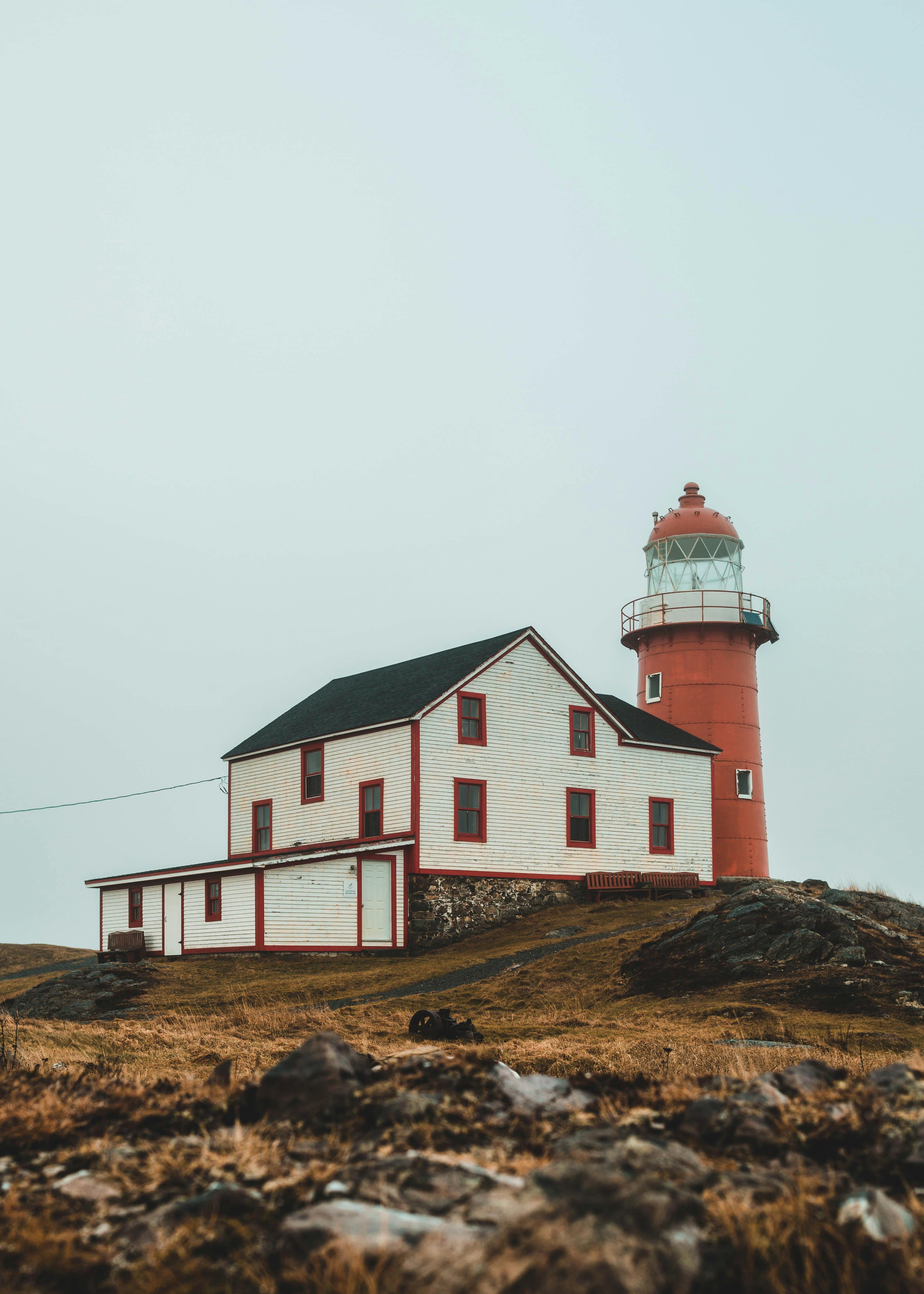 Ferryland Head Light in Newfoundland and Labrador · Free Stock Photo