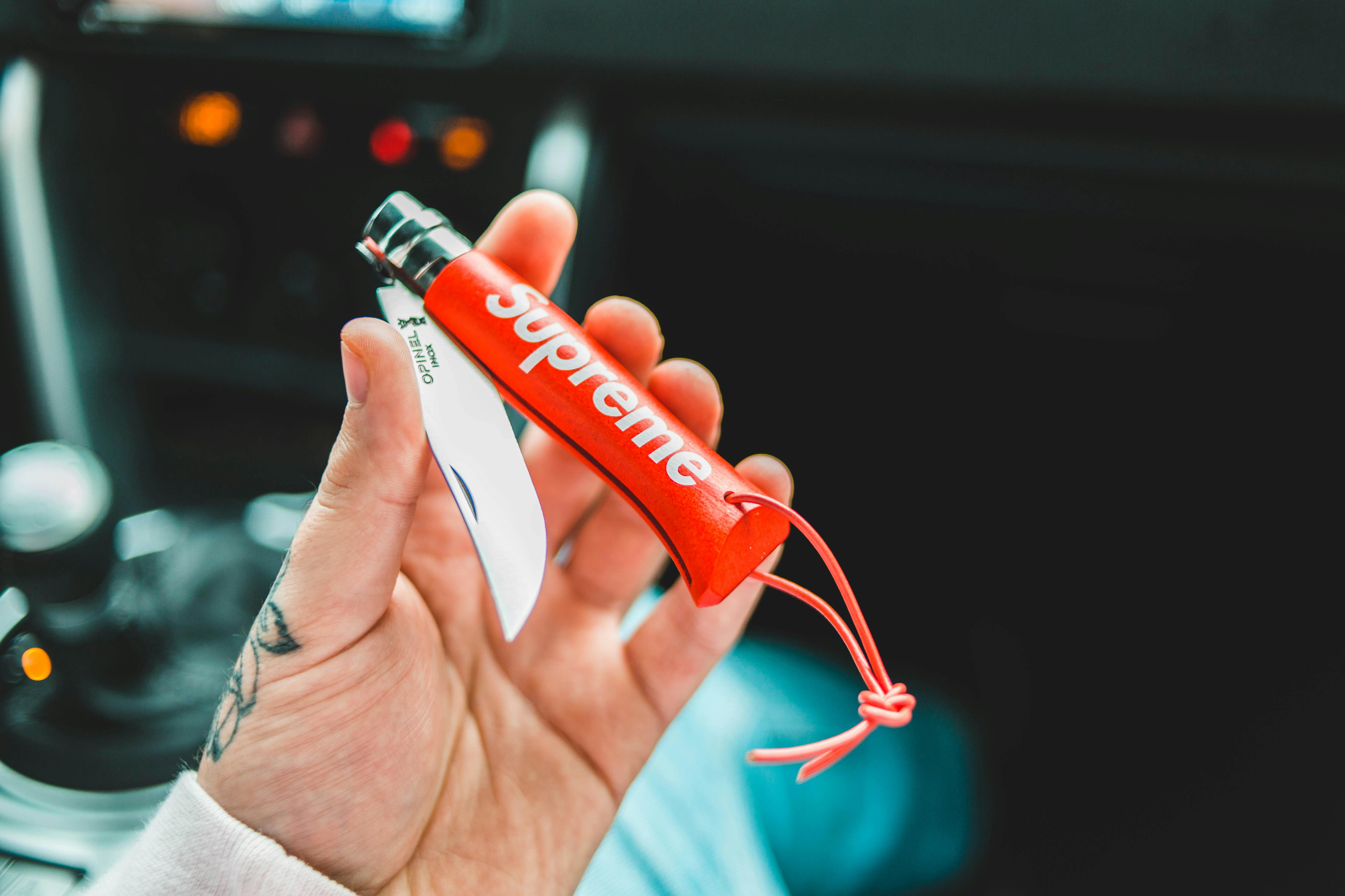Person Holding a Switchblade · Free Stock Photo