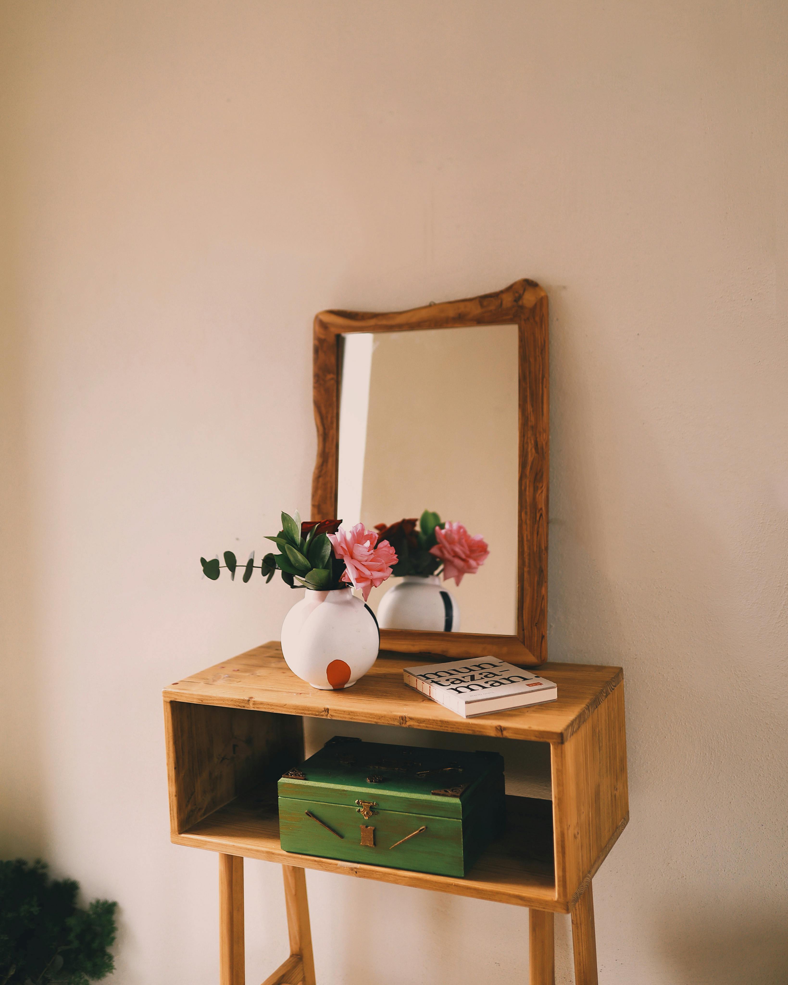 White and Beige Table Arrangement · Free Stock Photo