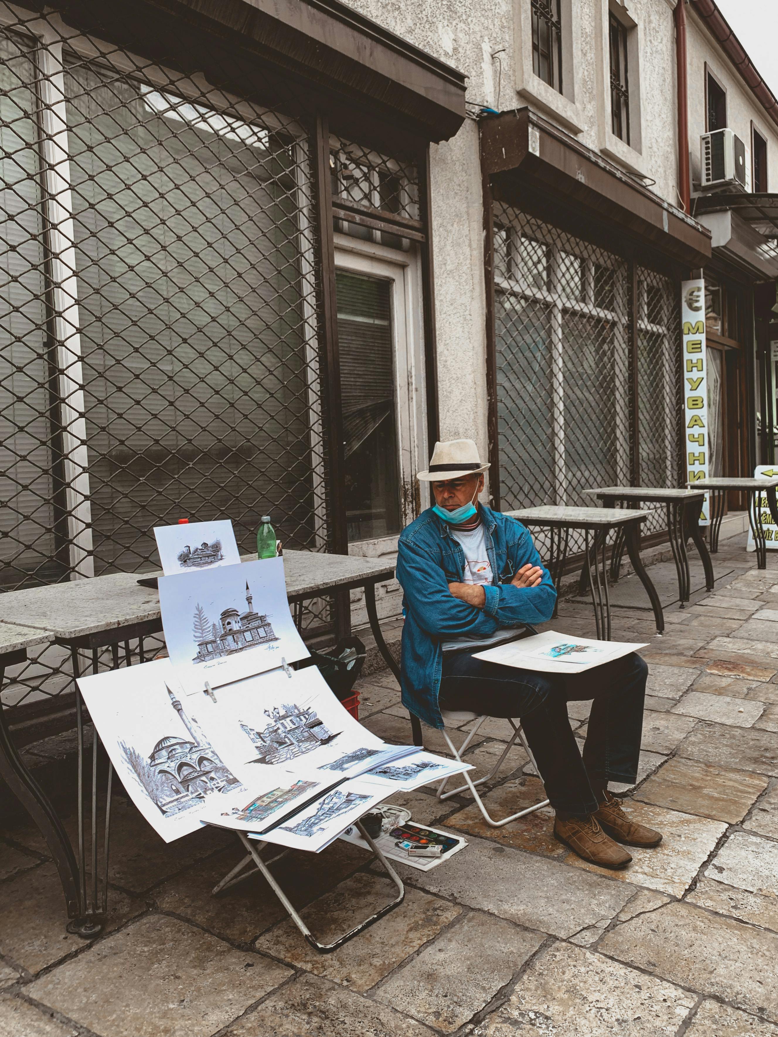 A Man Sitting on the Chair · Free Stock Photo