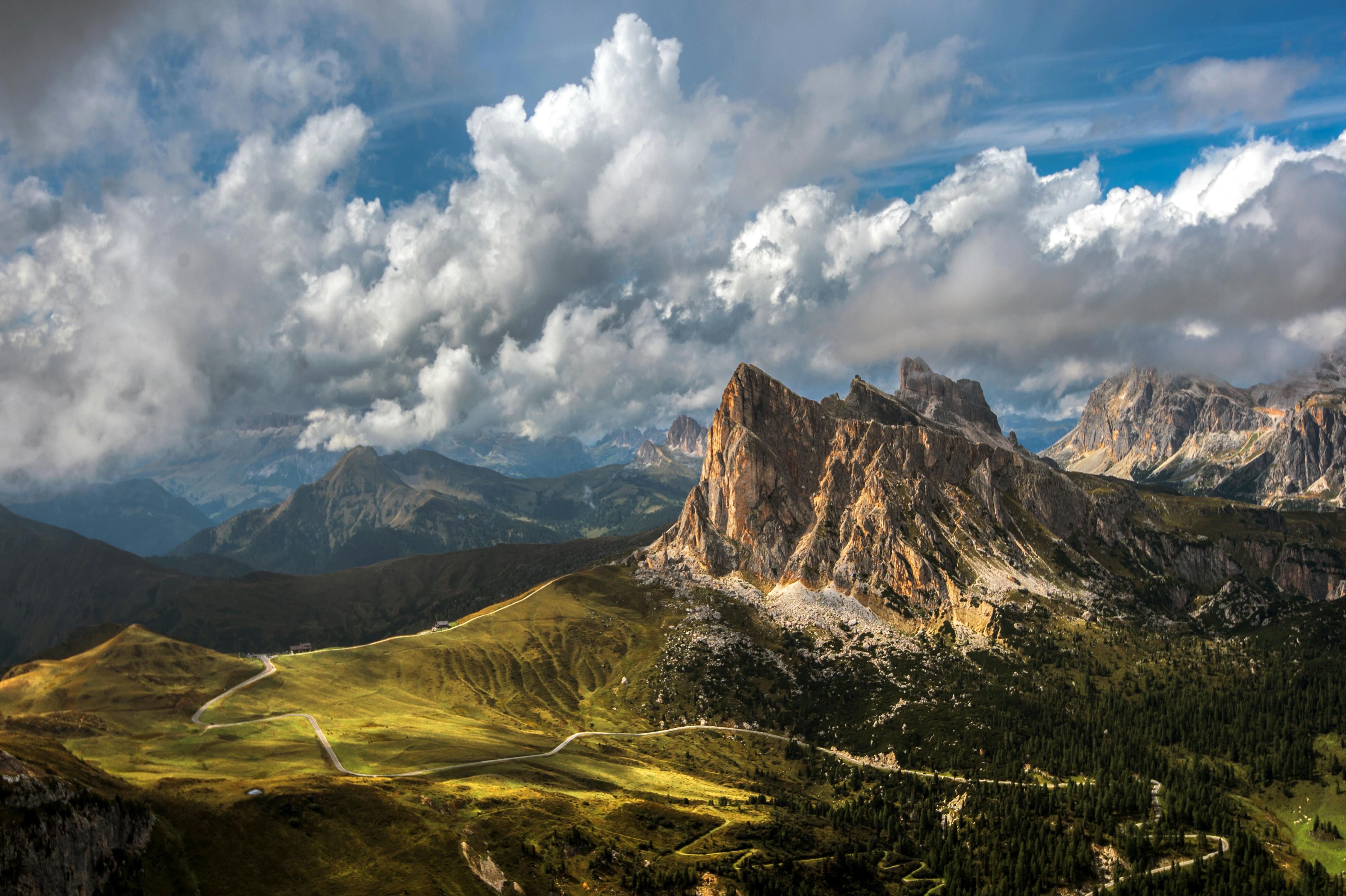Mountain Under Cloudy Sky · Free Stock Photo